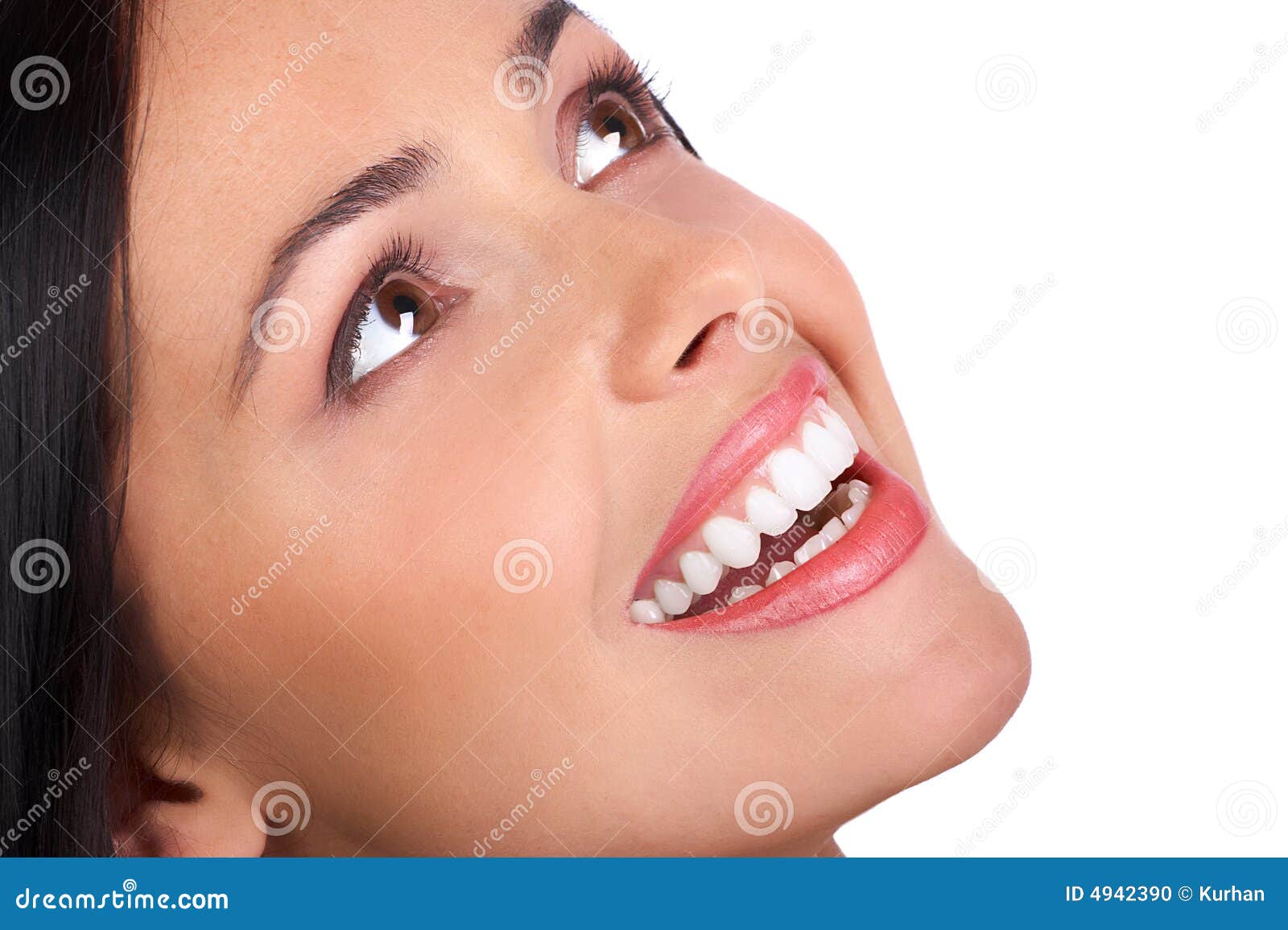 Woman face stock photo. Image of smile, people, mouth - 4942390