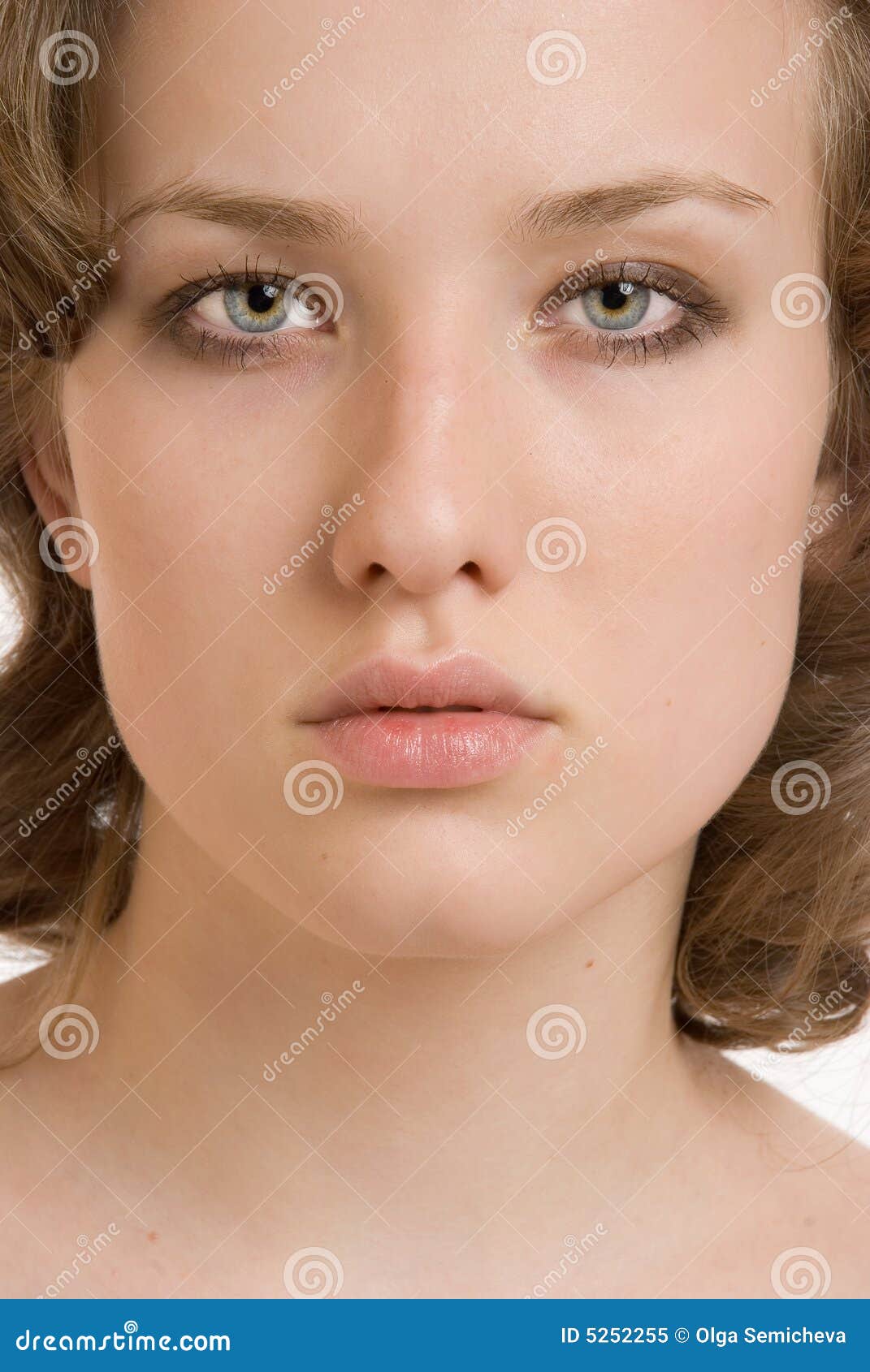 Woman face stock image. Image of friendship, female, freshness - 5252255