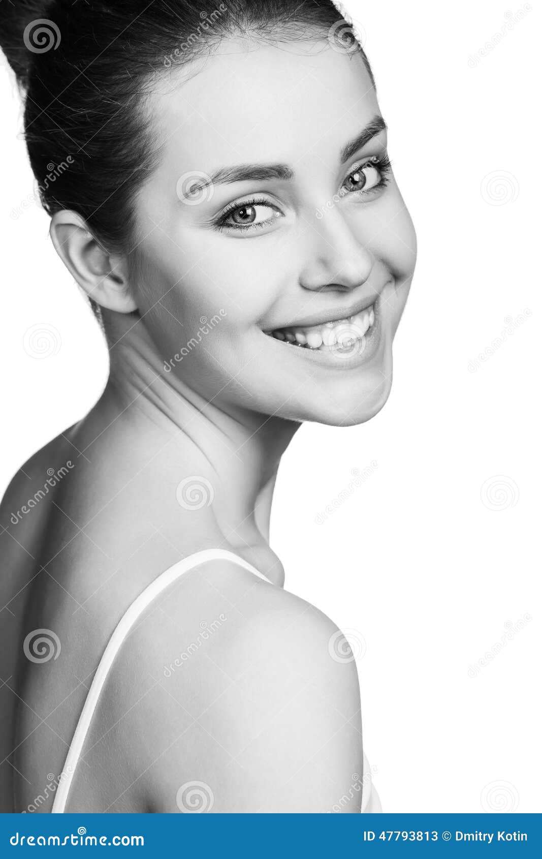 Woman face stock image. Image of fashion, beauty, happy - 47793813