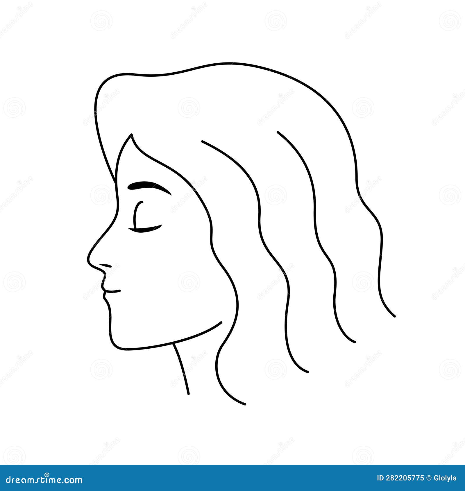 Woman Face Design Vector Illustration Stock Vector Illustration Of