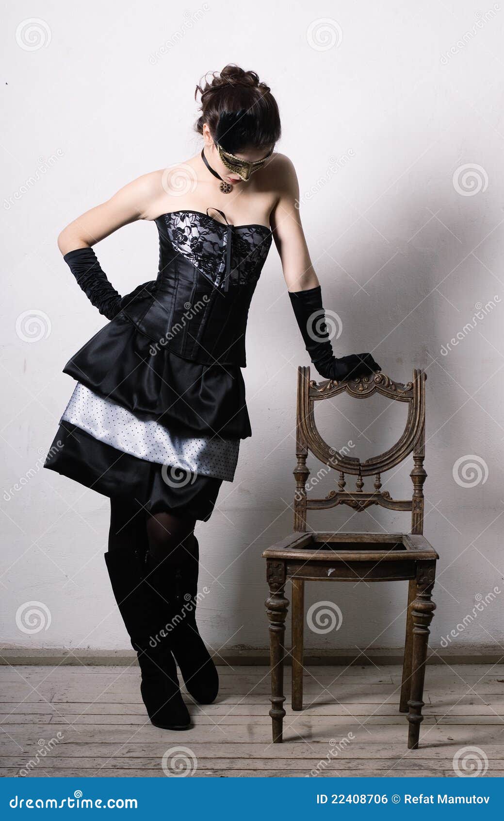 Woman in fancy dress stock photo. Image of lifestyles - 22408706