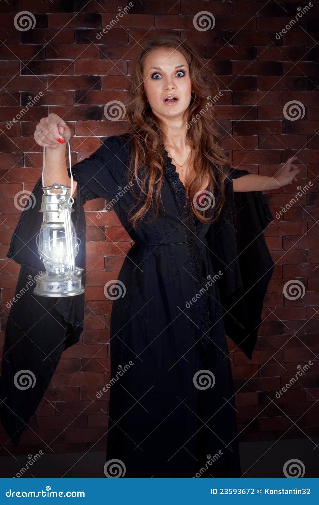 Woman fear afraid stock photo. Image of portrait, girl - 23593672
