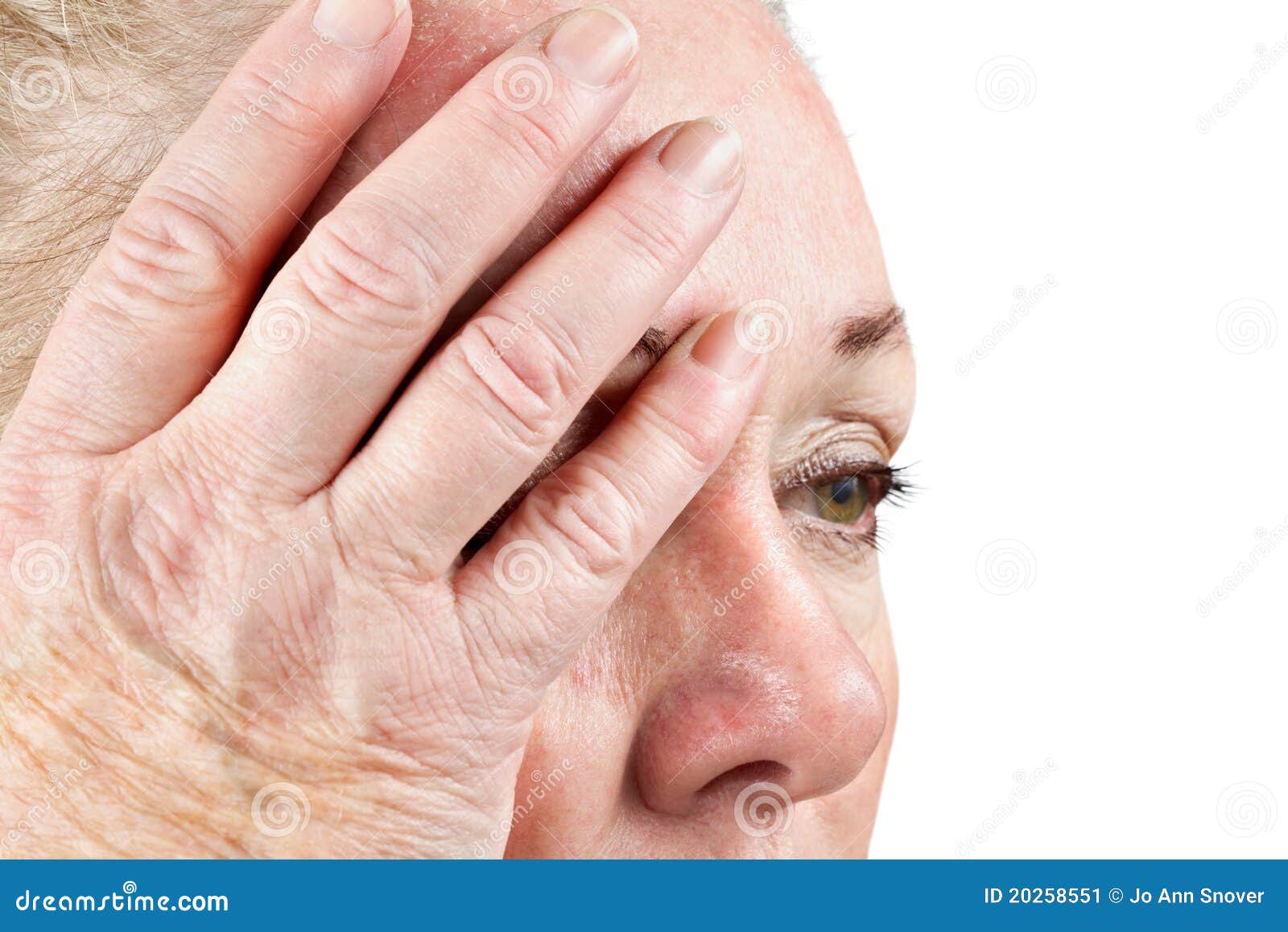 Woman feeling awful stock image. Image of tired, older - 20258551