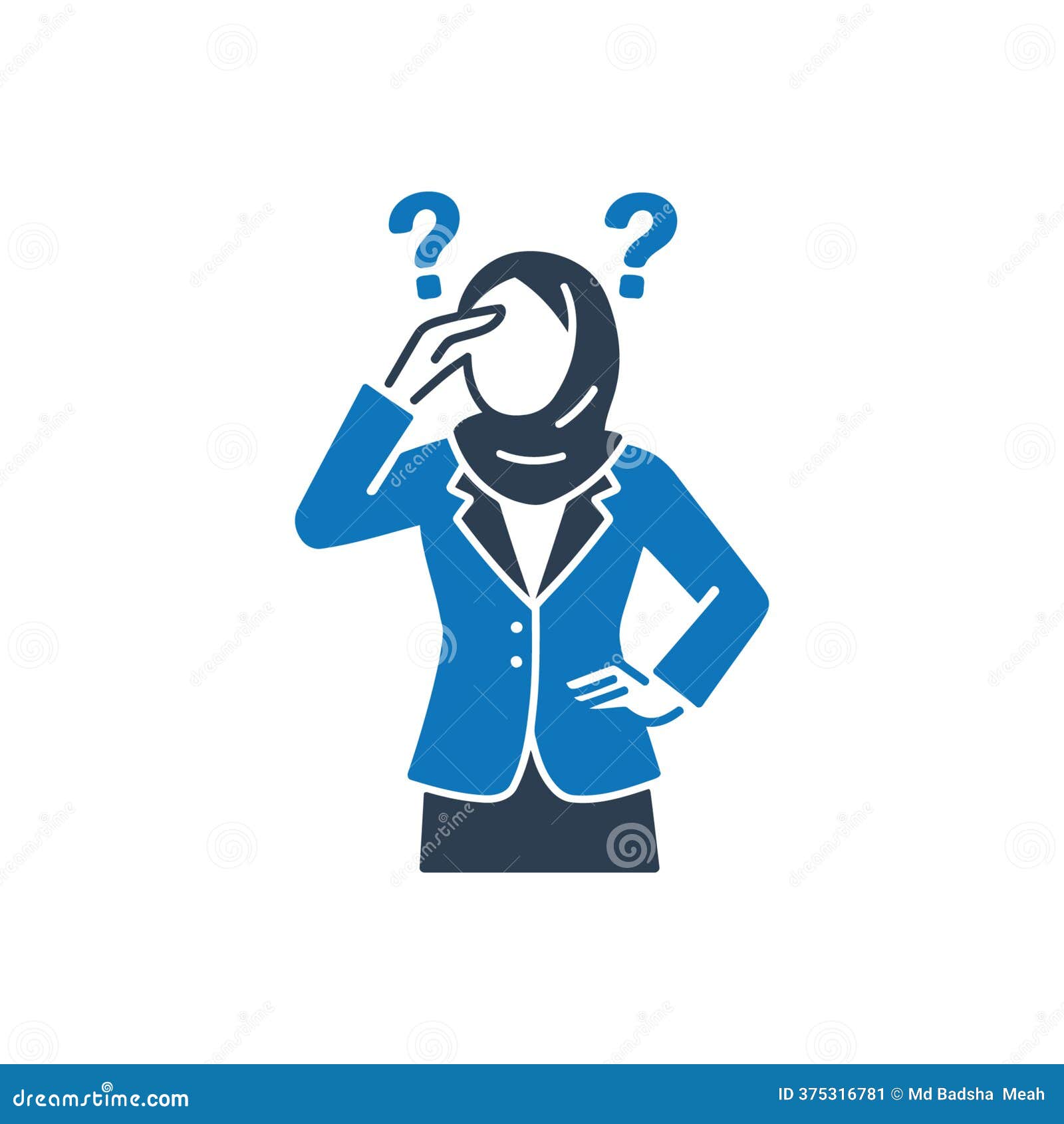 Confused Icon Vector From Classics Collection. Thin Line Confused ...