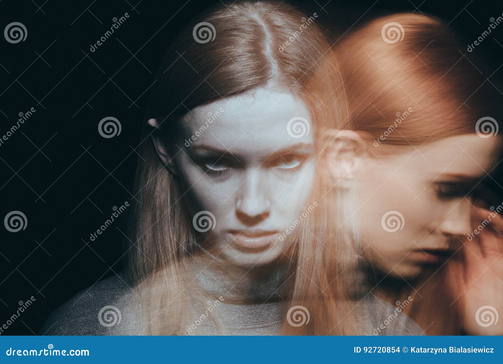 Woman Feeling Grief and Sorrow Stock Photo - Image of fear, disorder ...
