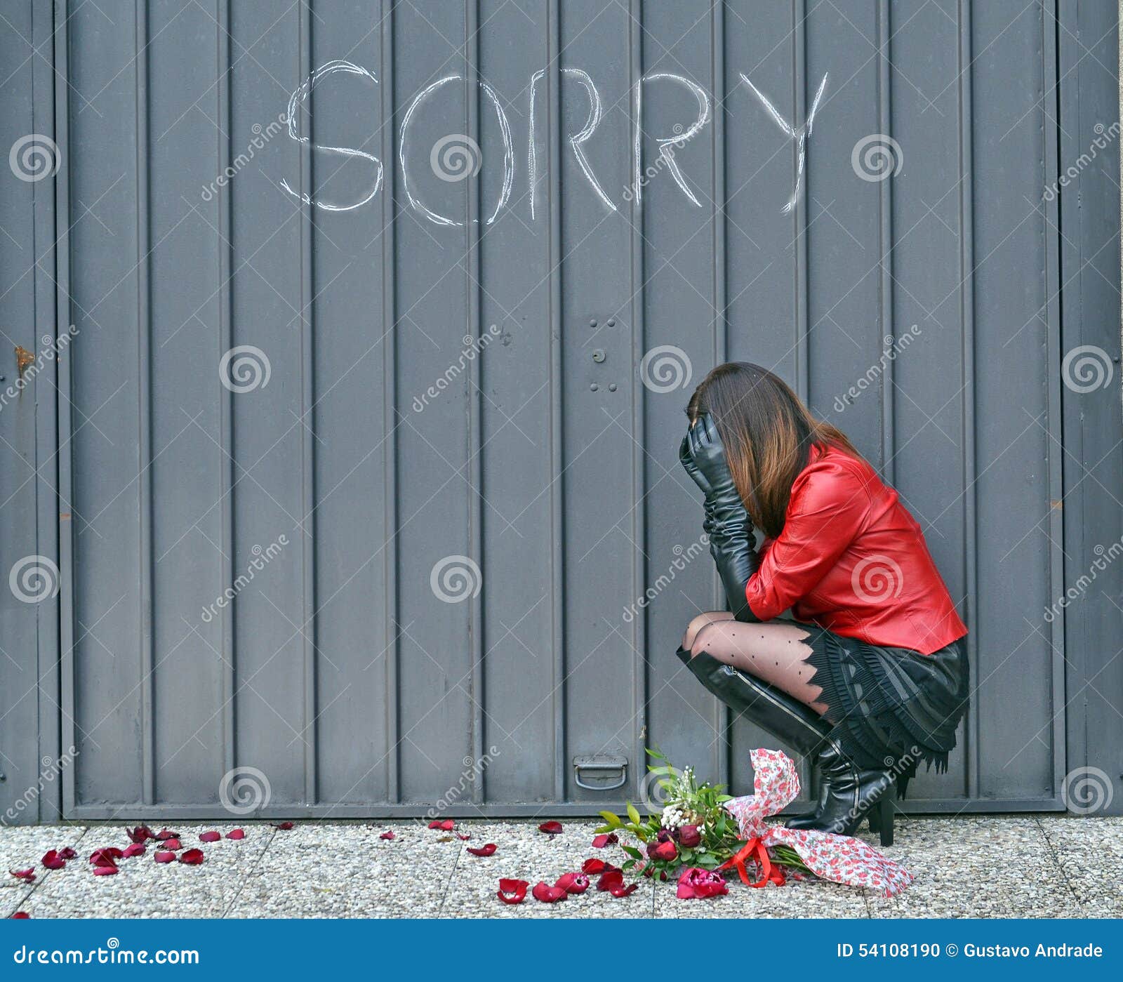 Woman stock photo. Image of sadness, unhappy, sorry, woman - 54108190
