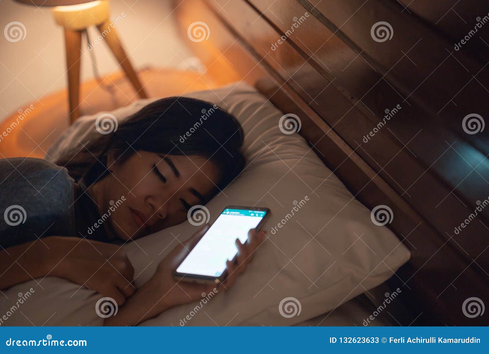 Woman Fell Asleep after Using Mobile Phone Stock Image - Image of dark ... Woman Fell Asleep after Using Mobile Phone Stock Image - Image of dark ...
