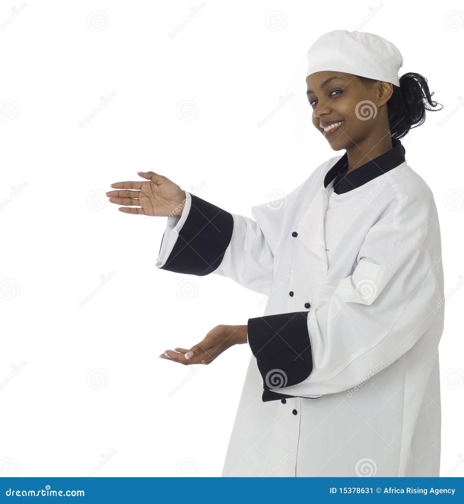 Woman or female chef stock image. Image of portrait, young - 15378631