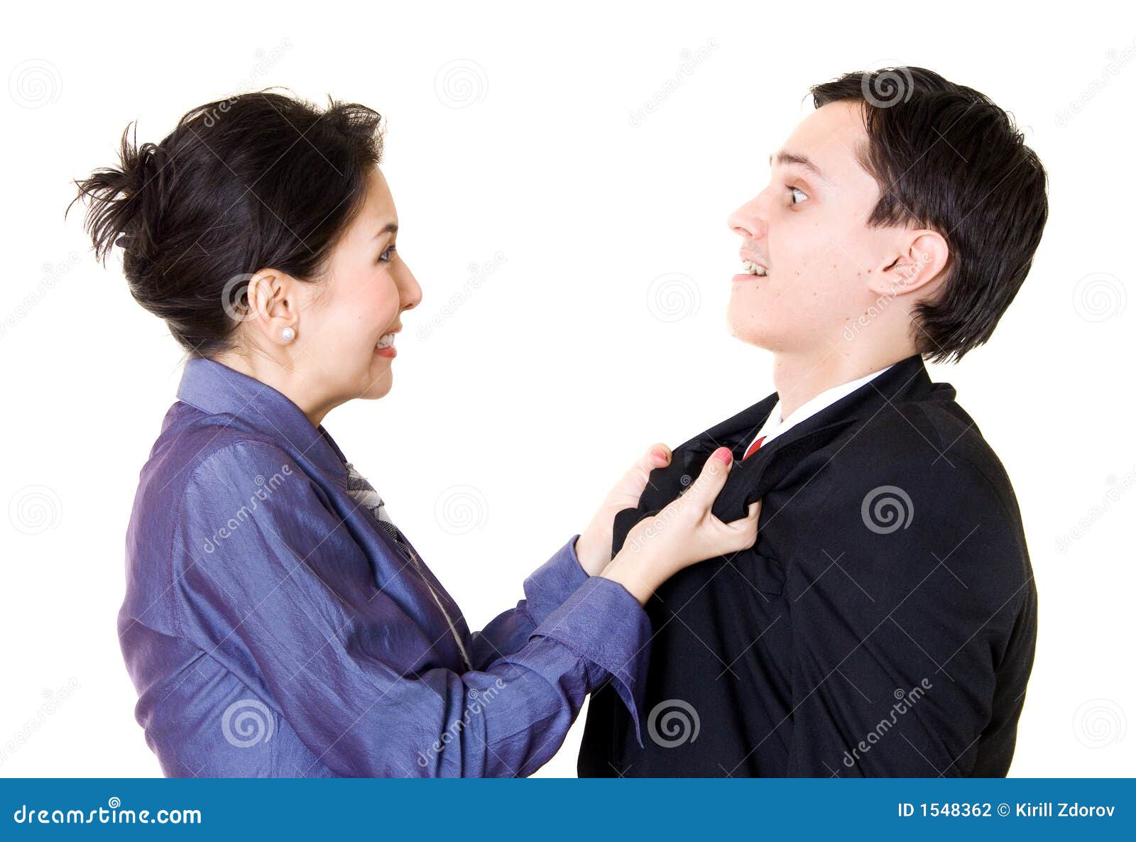 Woman fighting with man stock photo. Image of aggressive - 1548362