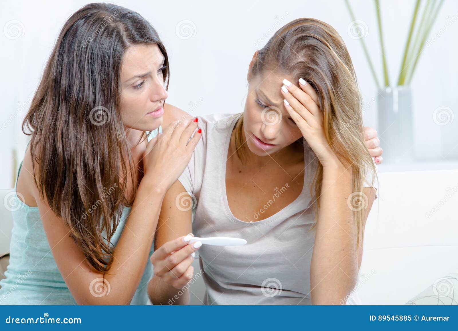 Woman Finding Out she Pregnant Stock Image - Image of pregnancy ...