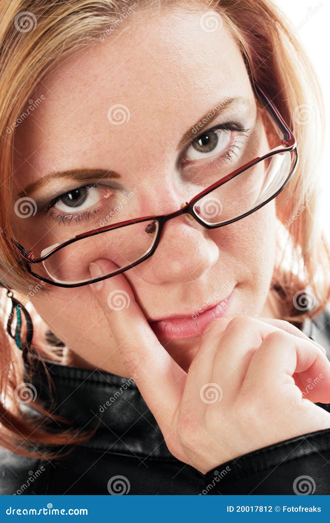 3,160 Woman Finger Point Head Stock Photos - Free & Royalty-Free Stock ...