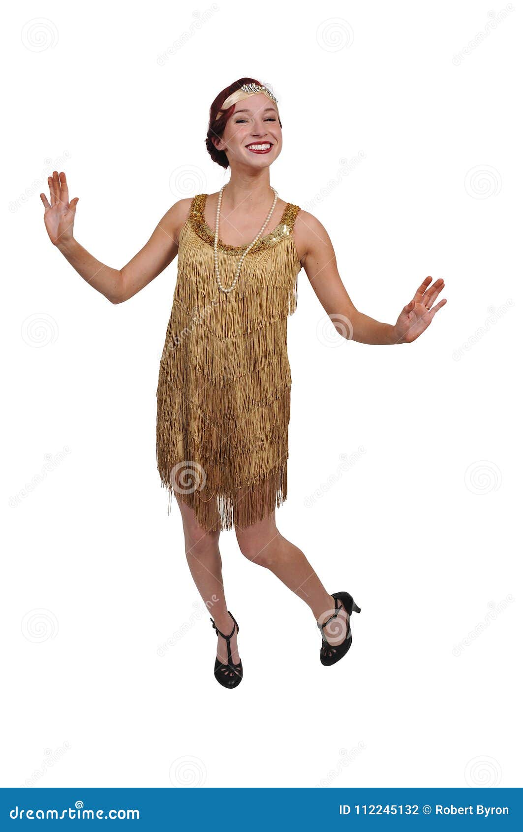 Woman flapper girl stock photo. Image of girl, glamour - 112245132