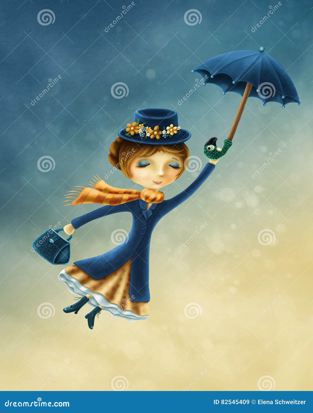 Woman Flying With Parachute. Extreme Hobby. Young Girl In Pink Suit And ...