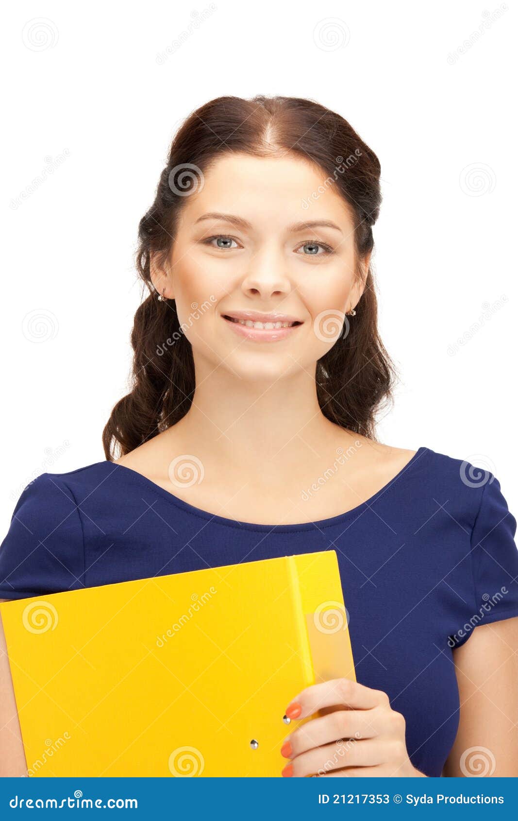 Woman with folders stock image. Image of cheerful, collar - 21217353 Woman with folders stock image. Image of cheerful, collar - 21217353