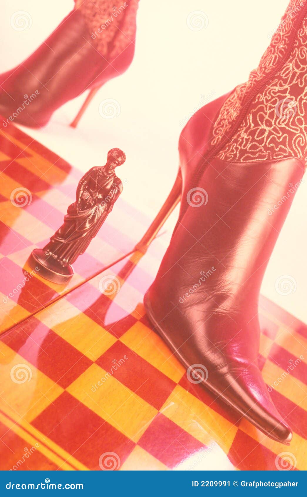 Woman foot stock image. Image of chess, people, contrast - 2209991