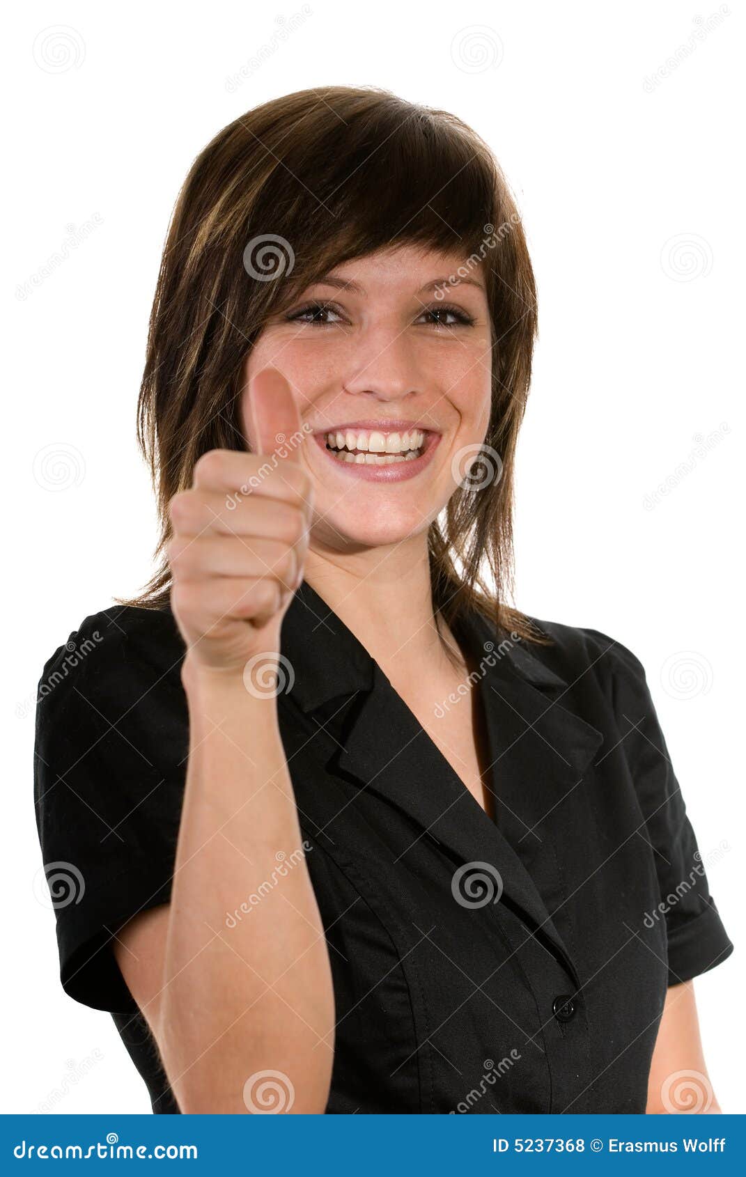 Woman with gesture stock photo. Image of caucasian, human - 5237368