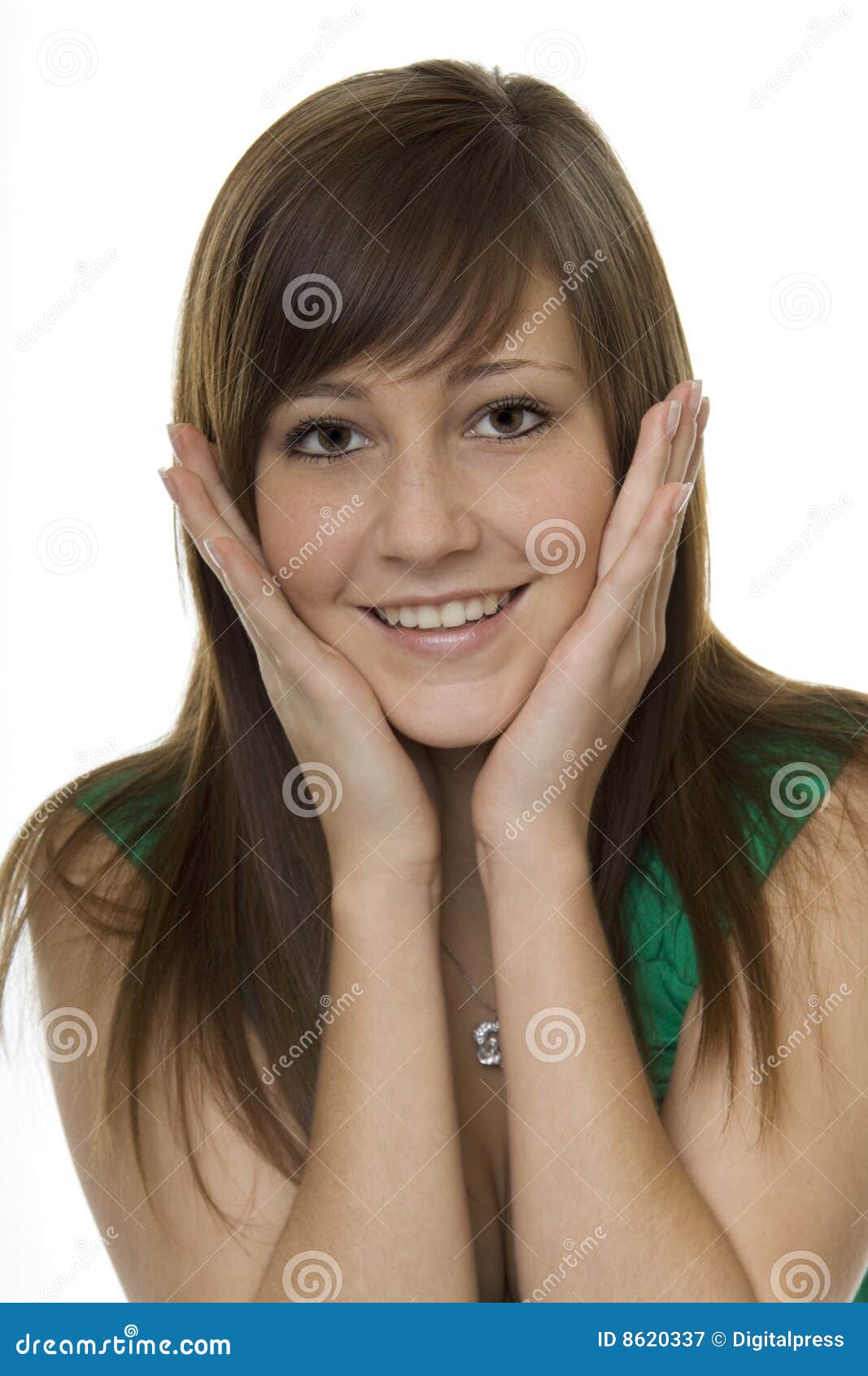Woman with Gestures Surprise Stock Image - Image of body, girl: 8620337