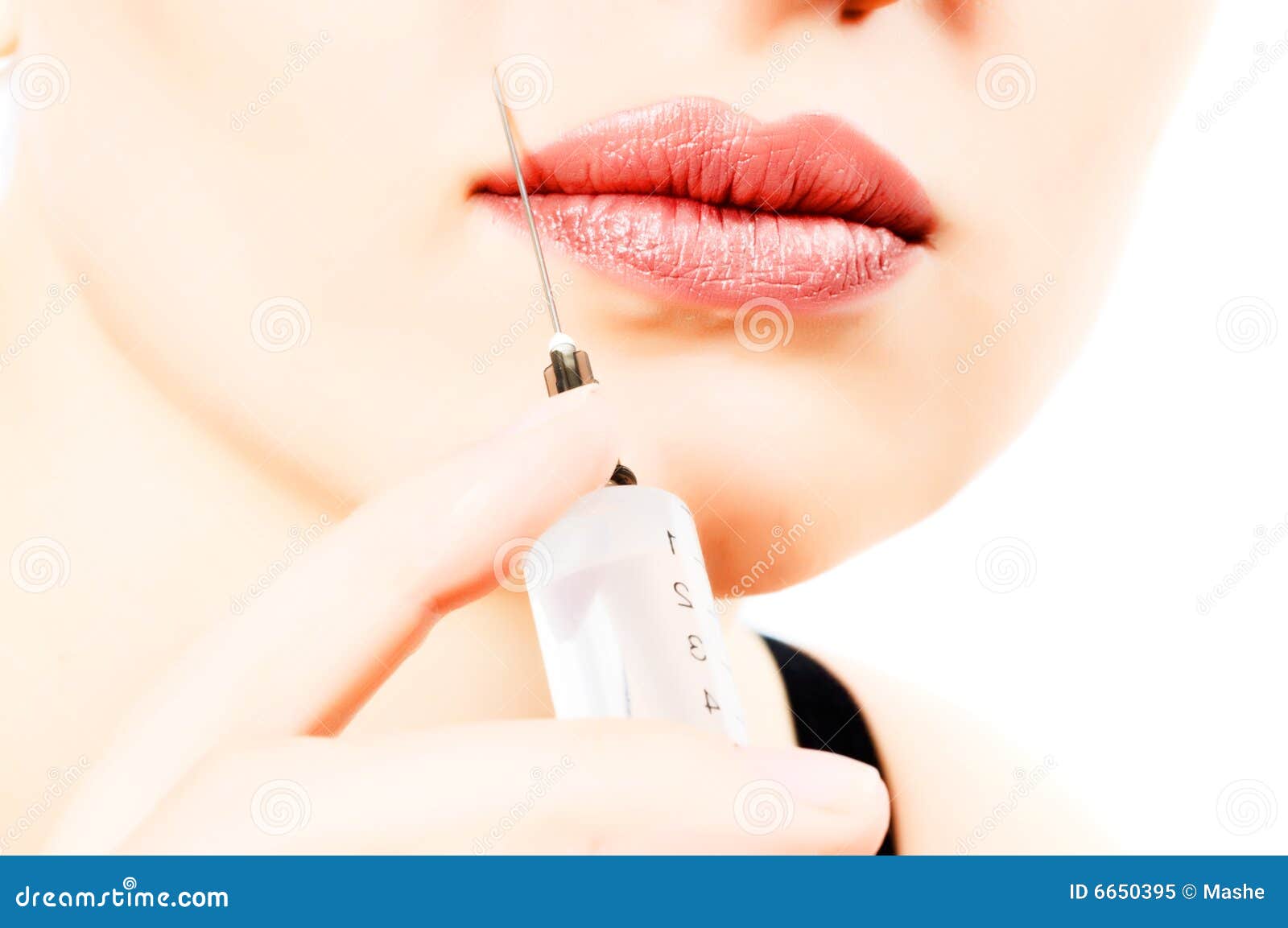 Woman getting botox stock image. Image of beauty, face - 6650395