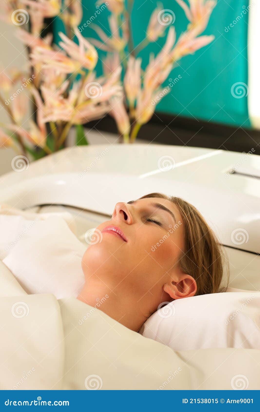 Woman is Getting a Soft Pack Stock Image - Image of health, luxury ...