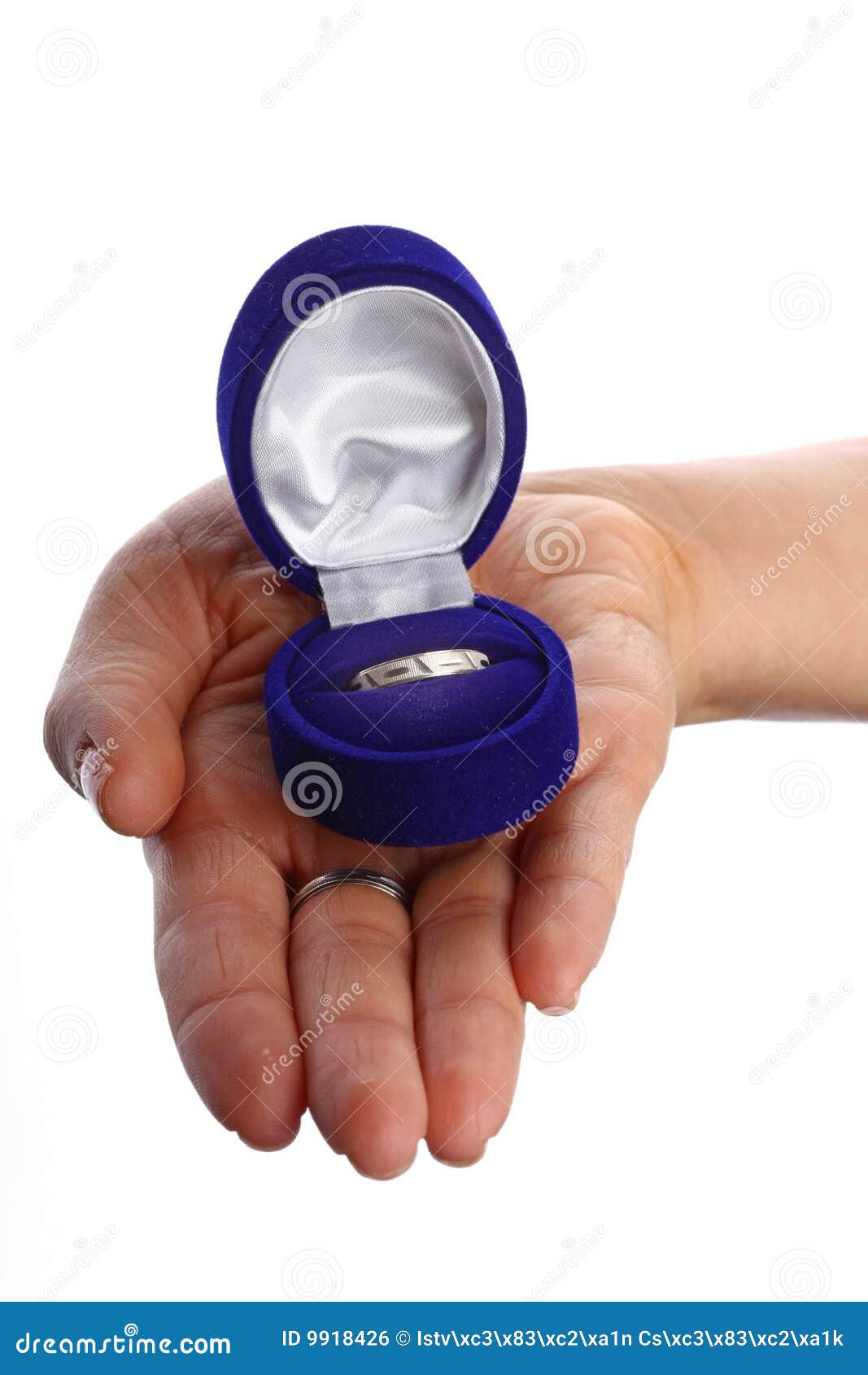 Woman give a ring stock photo. Image of present, celebrate - 9918426
