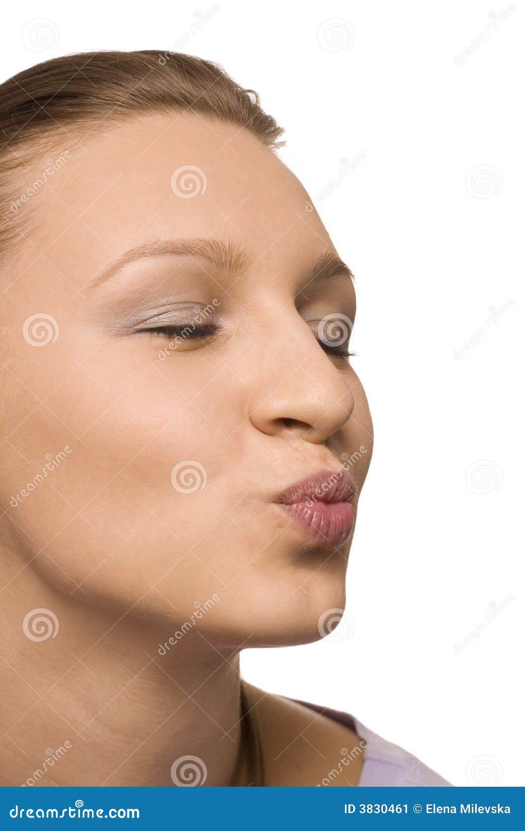 Woman giving a kiss stock image. Image of beauty, studio - 3830461 Woman giving a kiss stock image. Image of beauty, studio - 3830461