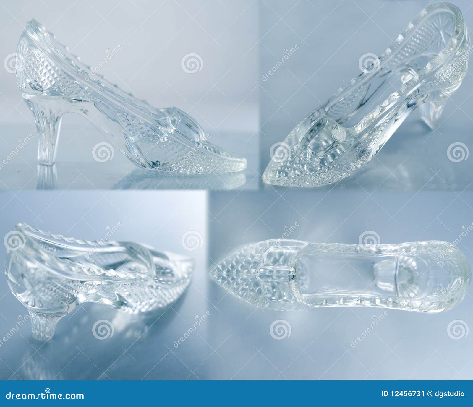 Woman glass shoe stock image. Image of cinderella, dancing - 12456731