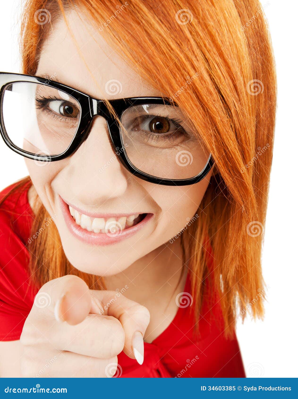 Woman in Glasses Pointing Finger Stock Image - Image of female, control ... Woman in Glasses Pointing Finger Stock Image - Image of female, control ...