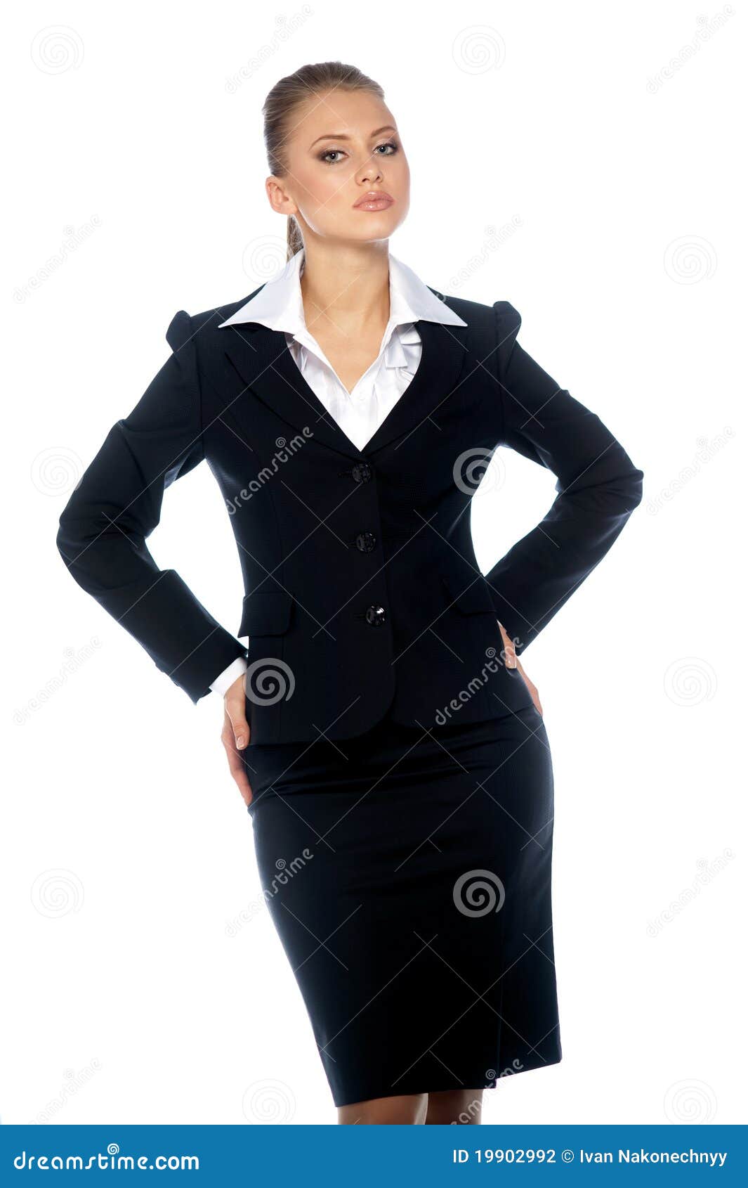 Woman with a good figure stock photo. Image of message - 19902992
