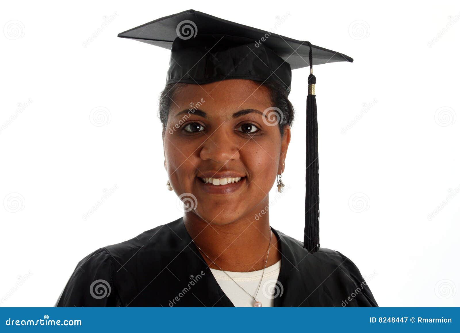 Woman Graduating stock image. Image of minority, education - 8248447