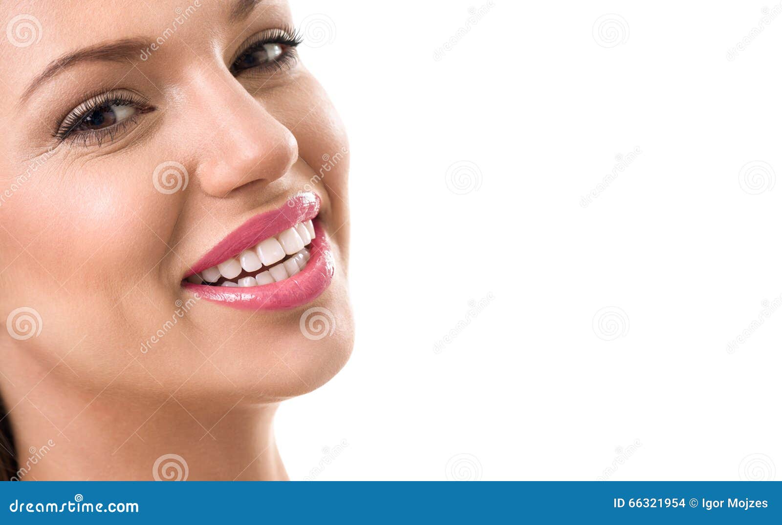 Woman with great teeth stock photo. Image of caucasian - 66321954