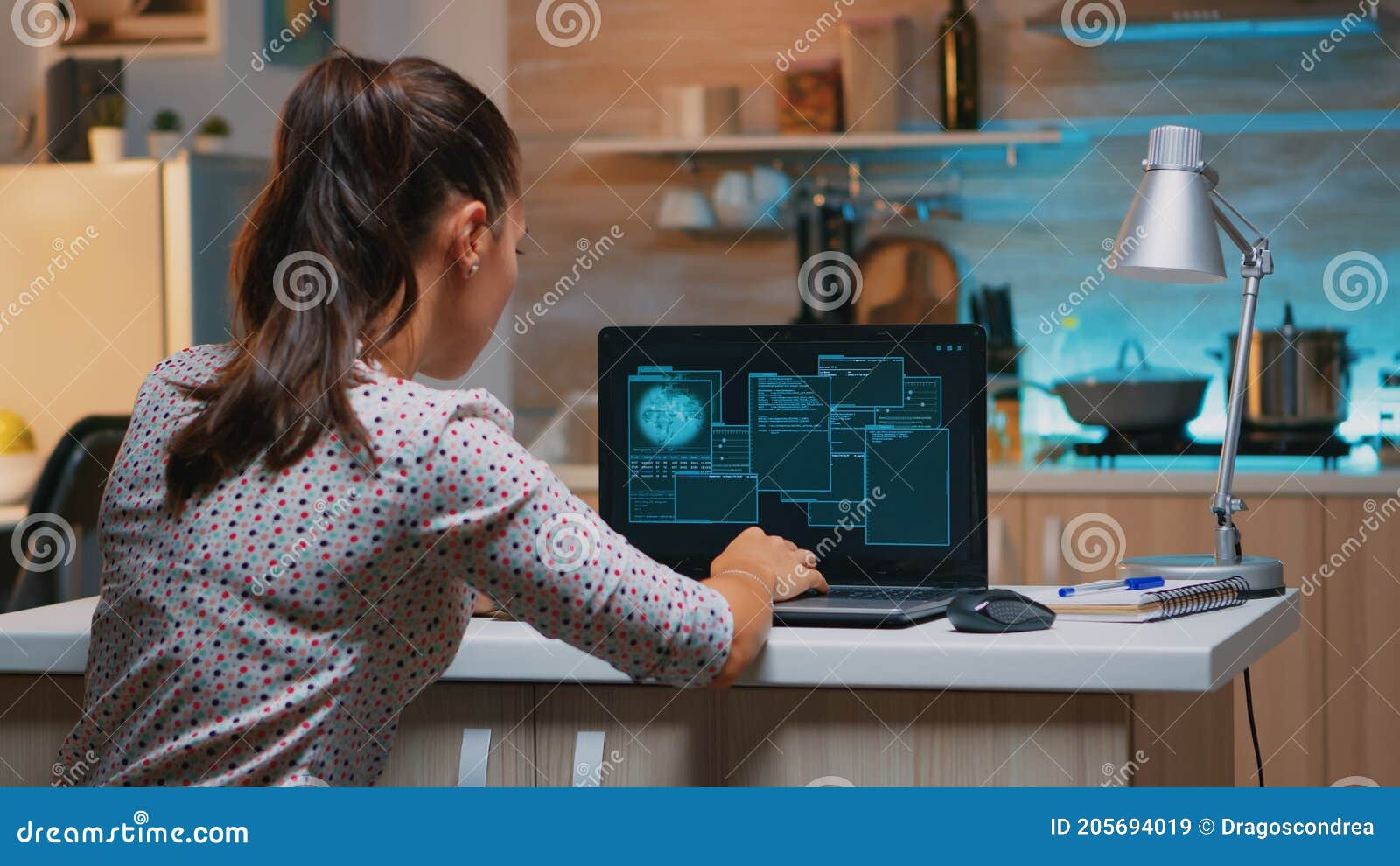Woman Hacker Coding Html And Programming On Screen Laptop Stock Image Image Of Networking 0081