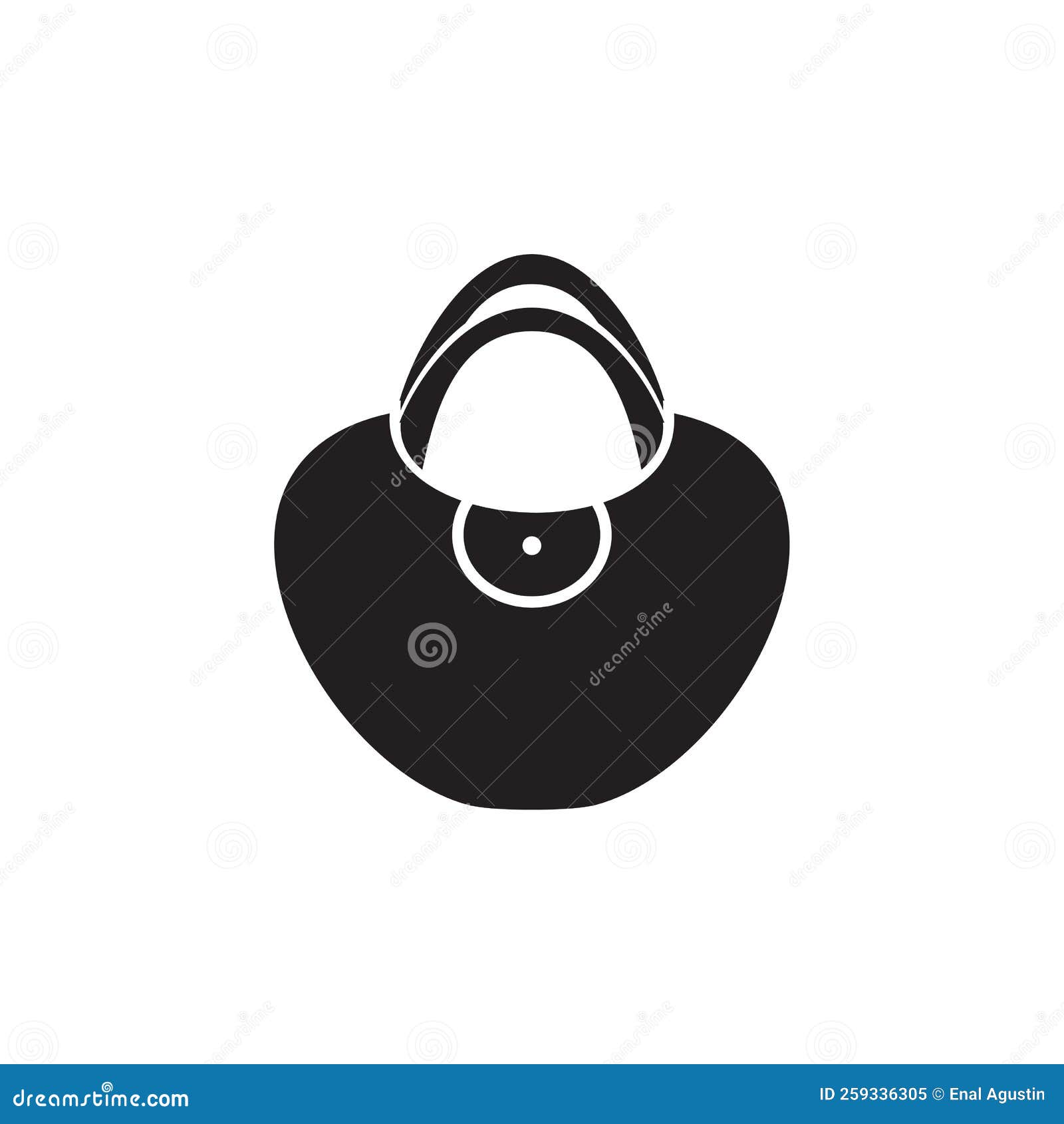 Woman Hand Bag Logo Design Template Stock Vector - Illustration of ...
