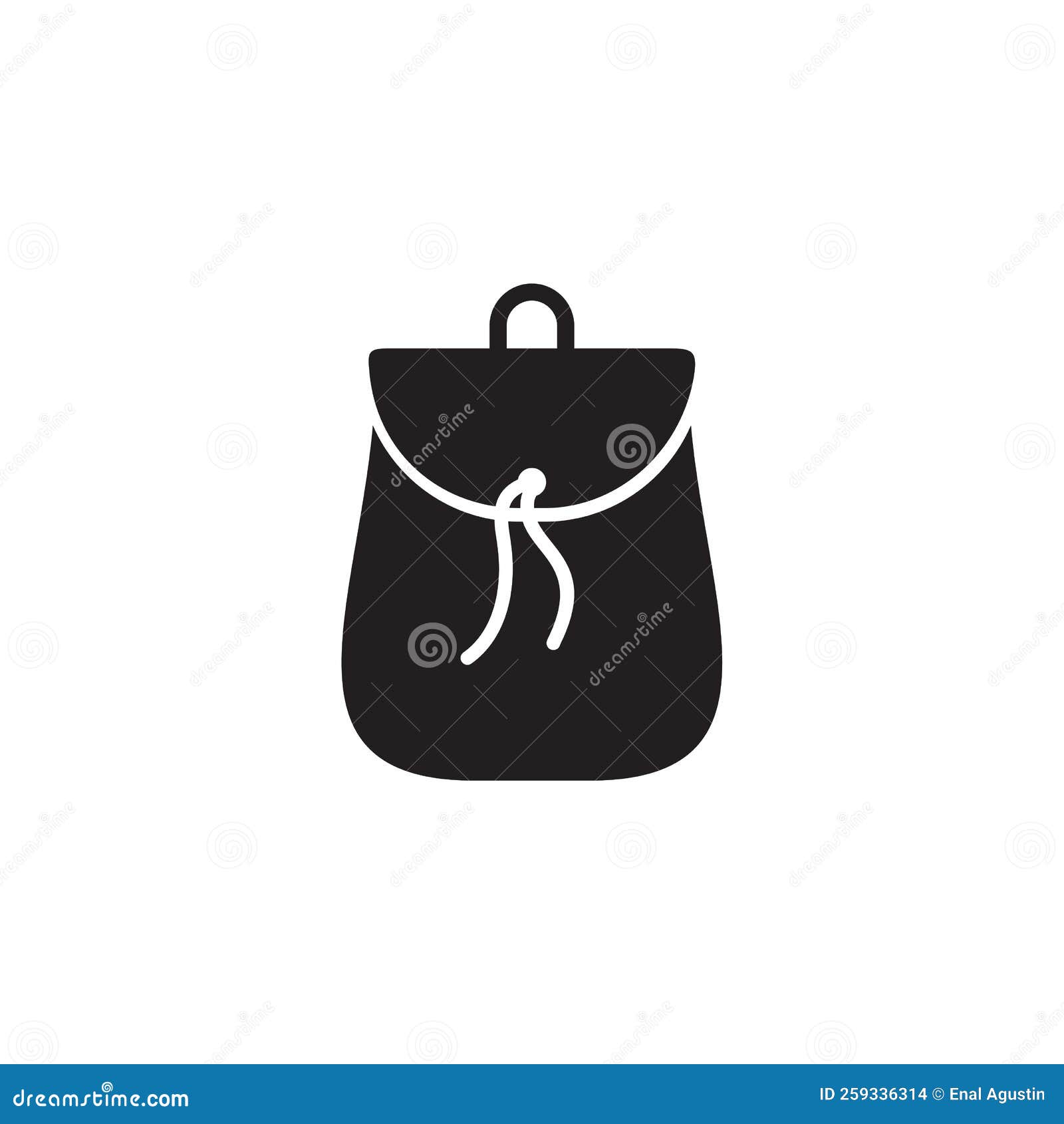 Woman Hand Bag Logo Design Template Stock Vector - Illustration of ...