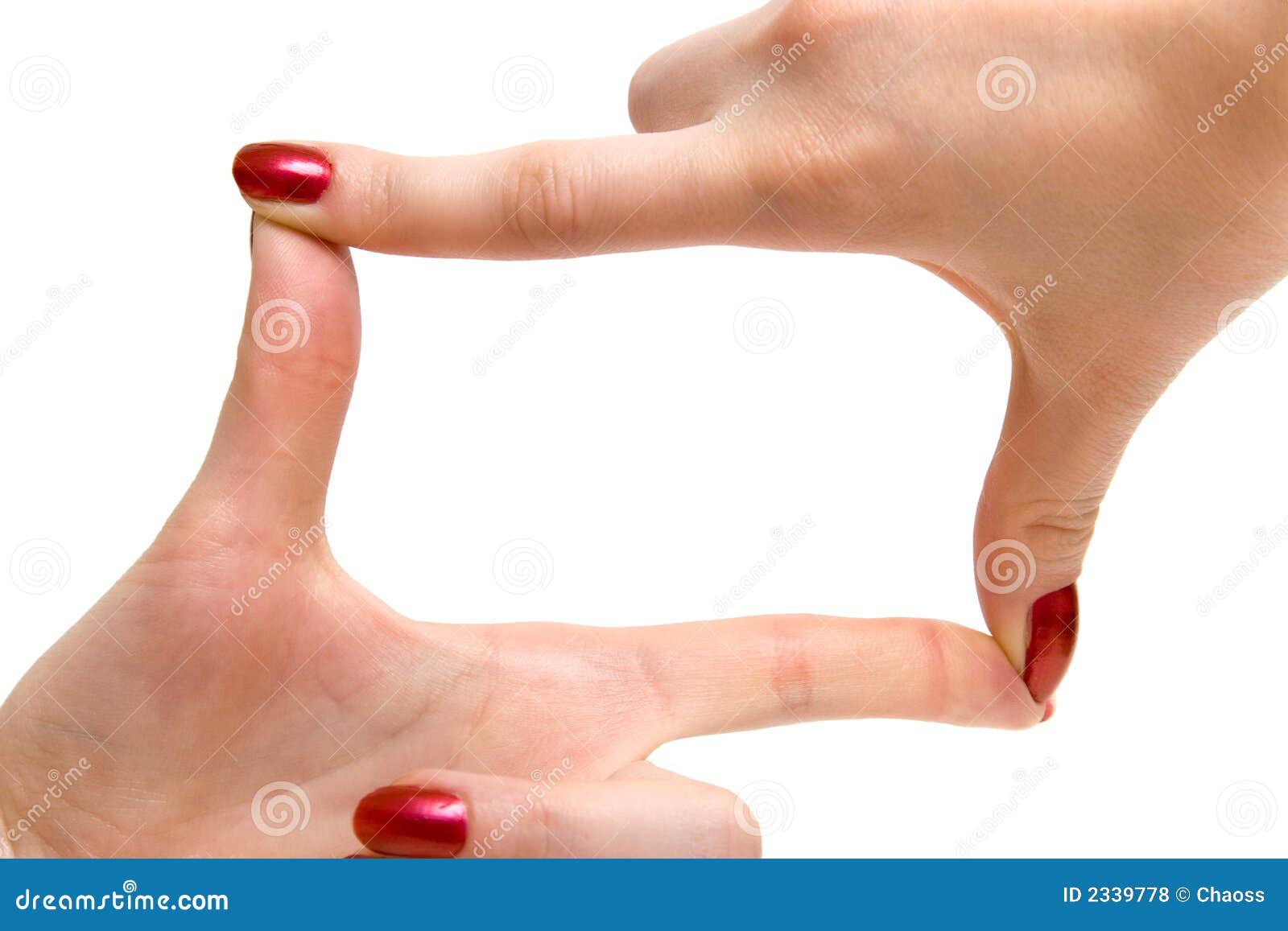 Woman hand frame sign stock photo. Image of rectangle - 2339778