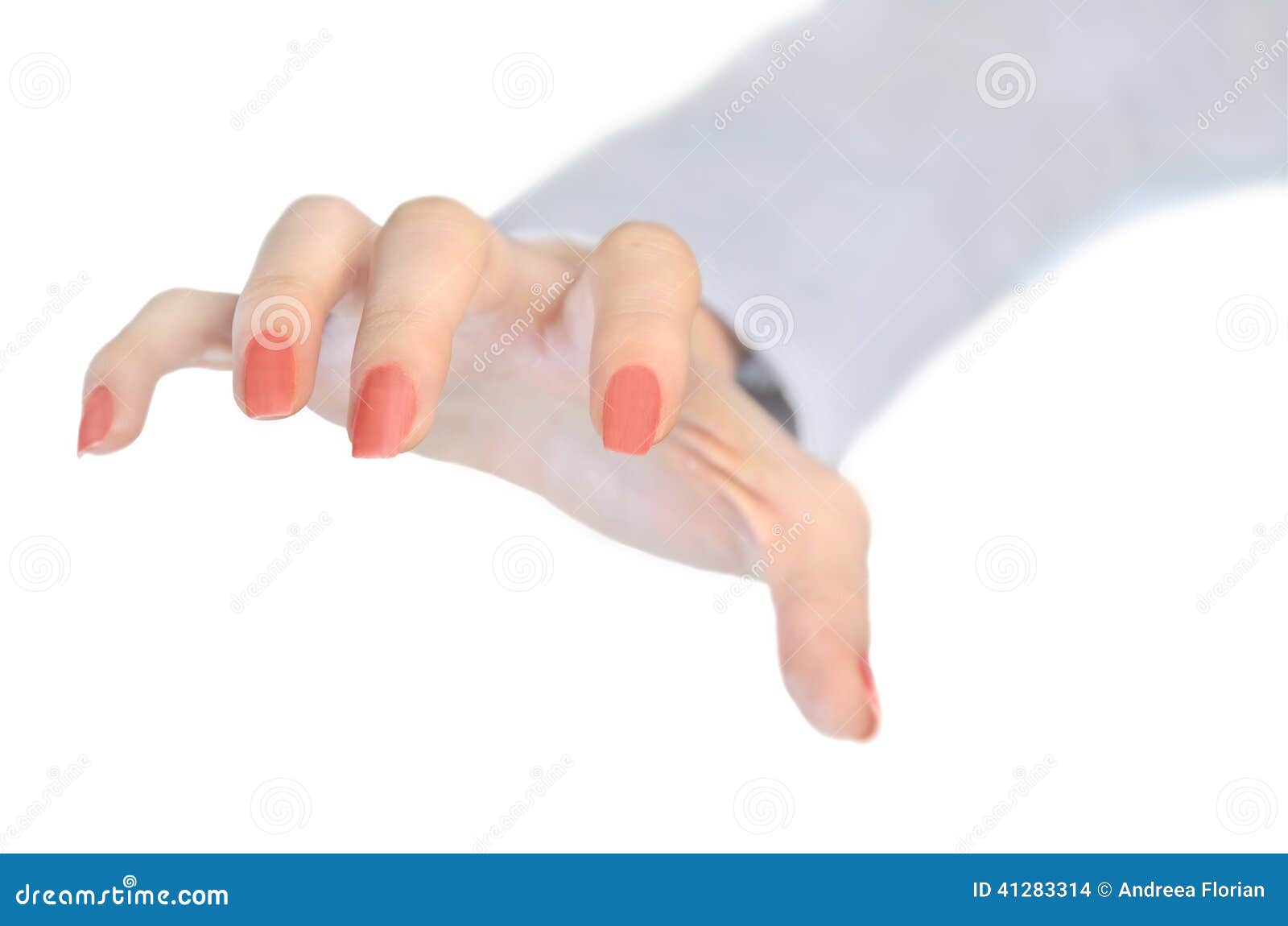 Woman hand grab stock photo. Image of idea, grab, person - 41283314