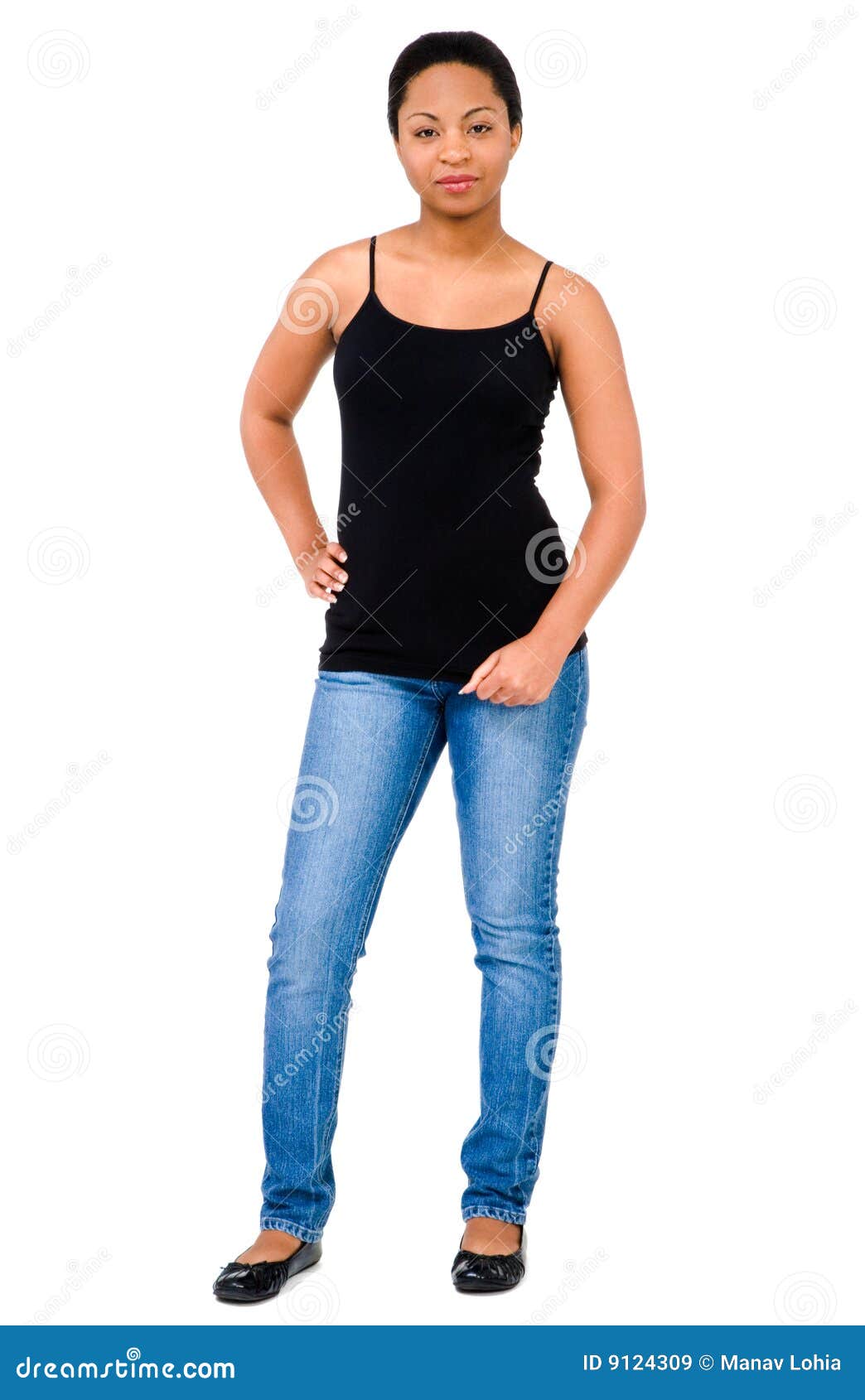 Woman with Hand on Hip stock image. Image of shoe, fashion - 9124309