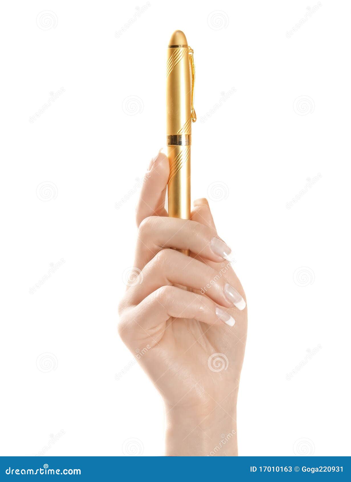 Woman hand hold pen stock image. Image of hinge, french - 17010163