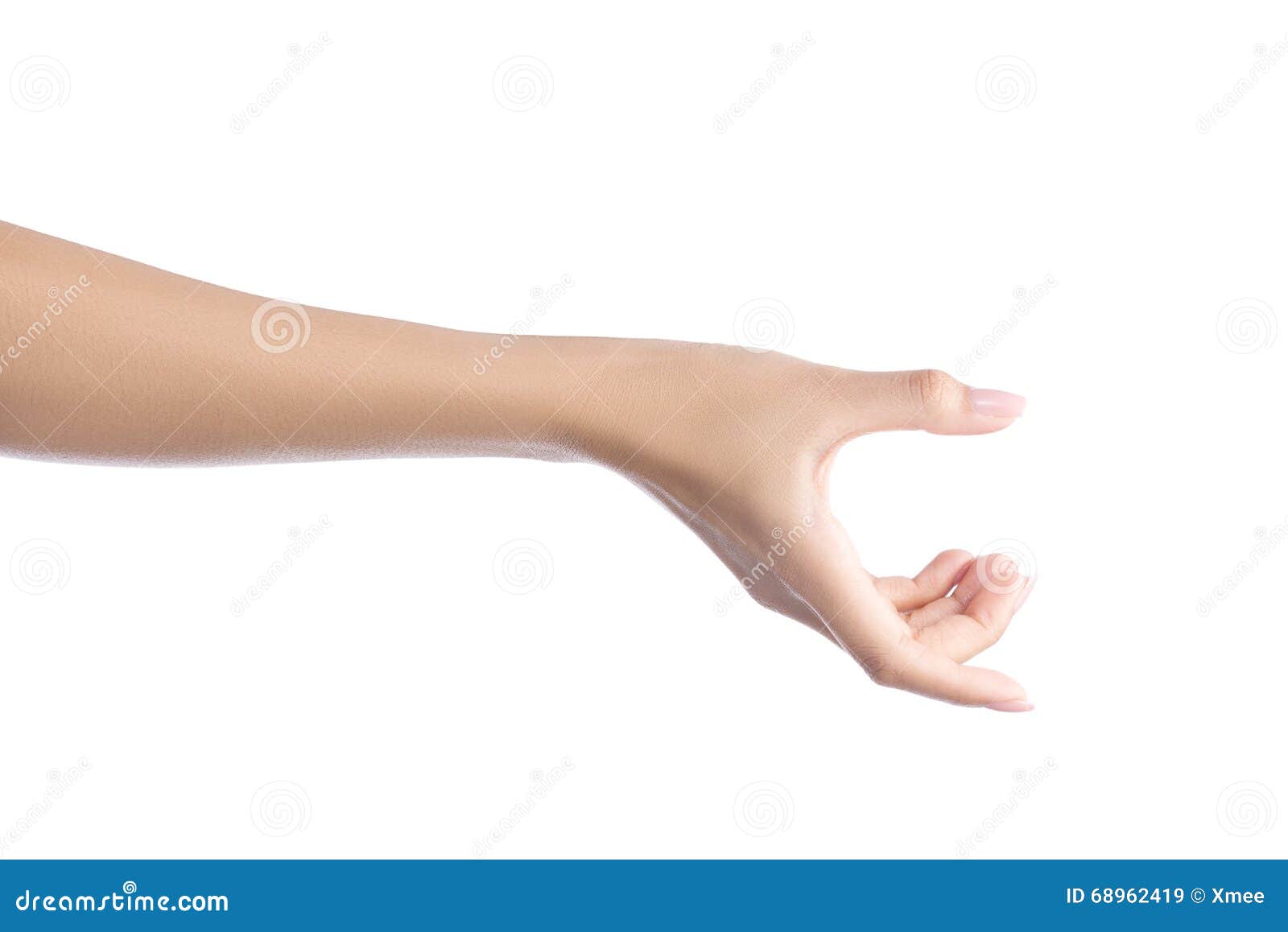 Woman hand holding object stock image. Image of concept - 68962419