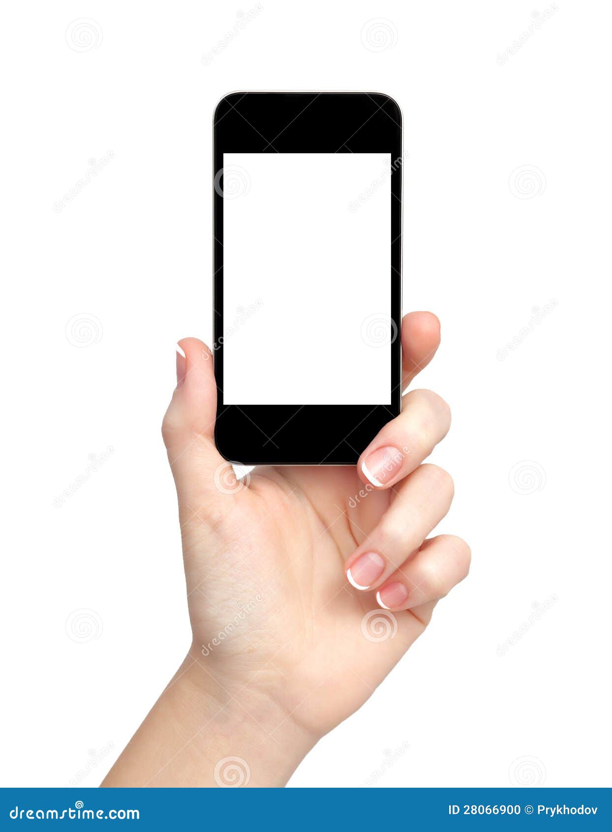 Woman Hand Holding the Phone Stock Photo - Image of device, organizer ...