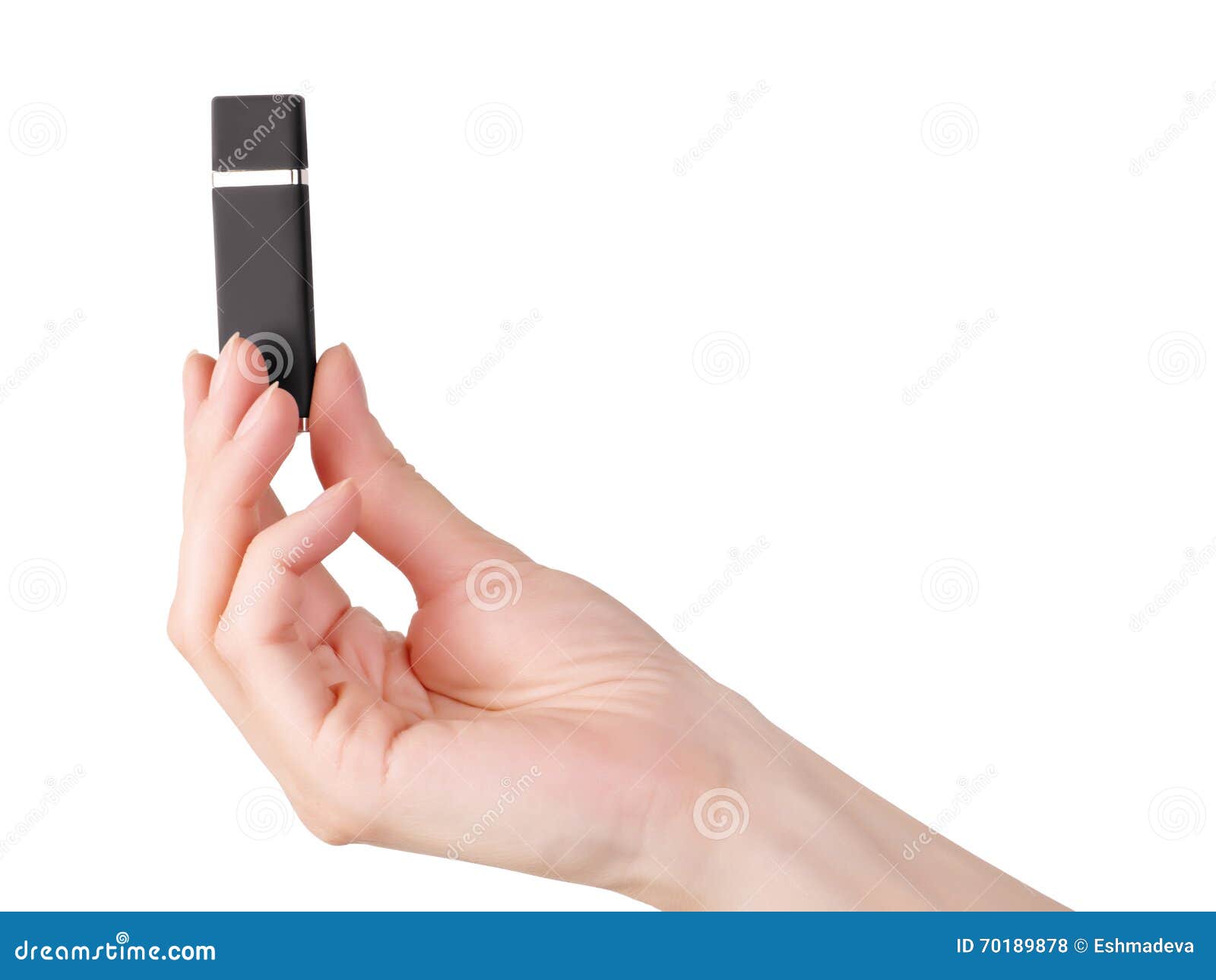 Woman Hand Holding Usb Flash Memory Drive Stock Photo - Image of ...