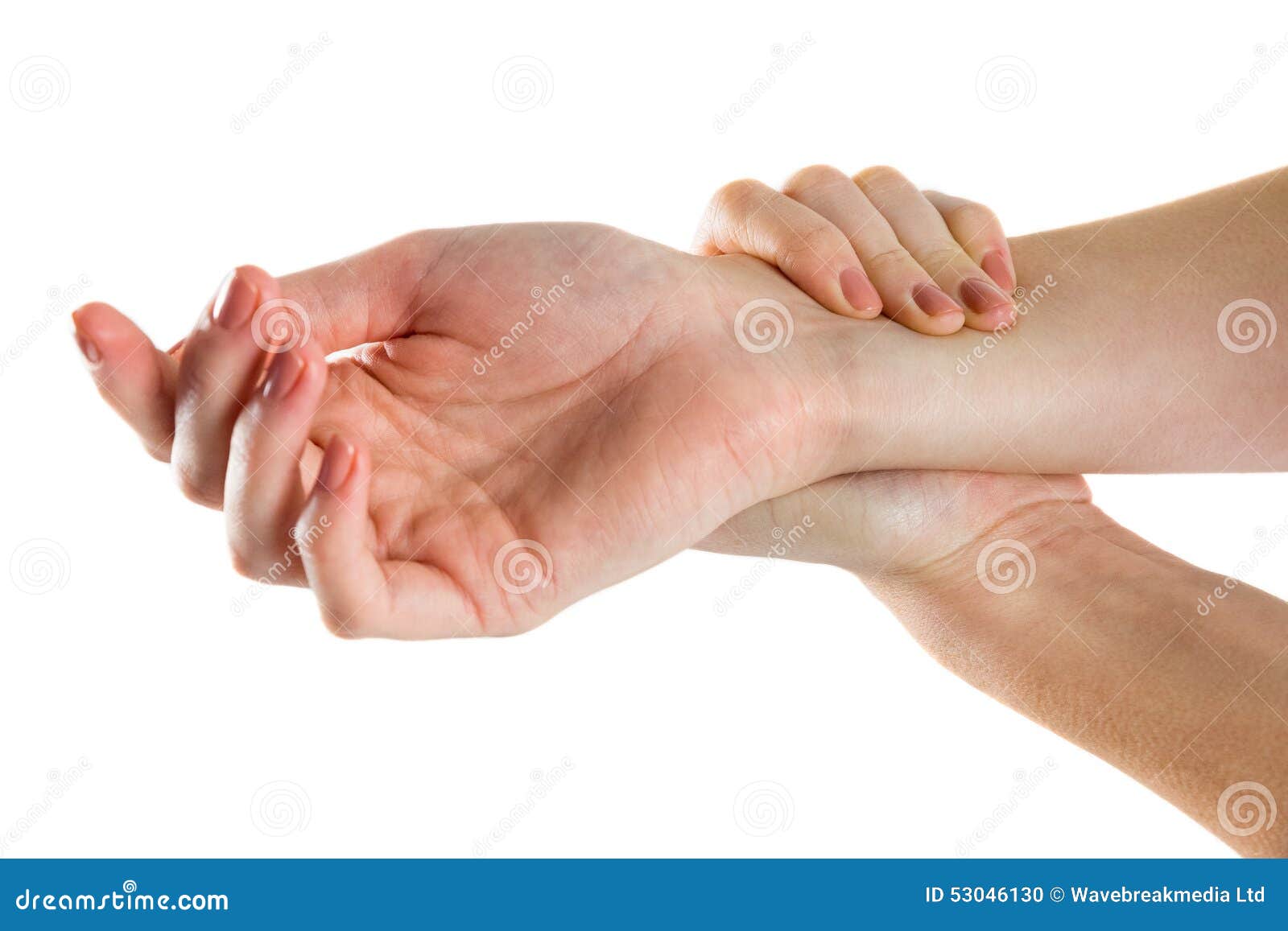 Woman with hand injury stock photo. Image of injury, injured - 53046130
