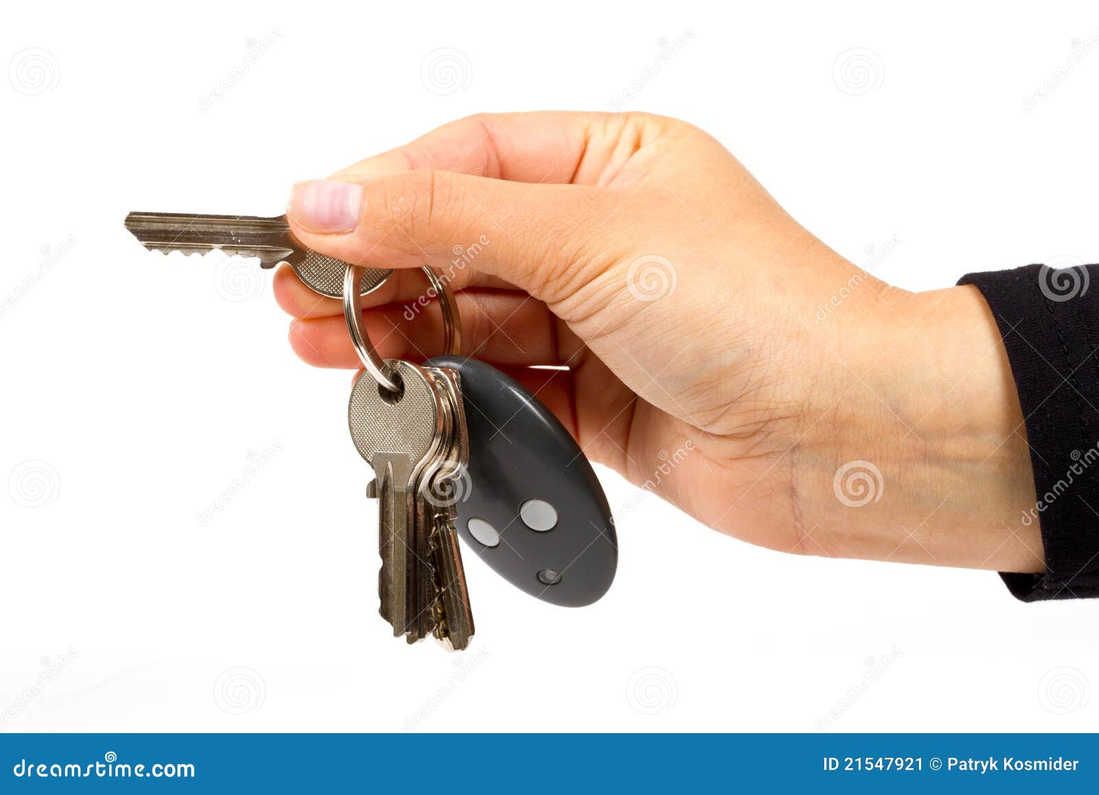 Woman hand with keys stock image. Image of future, isolated - 21547921