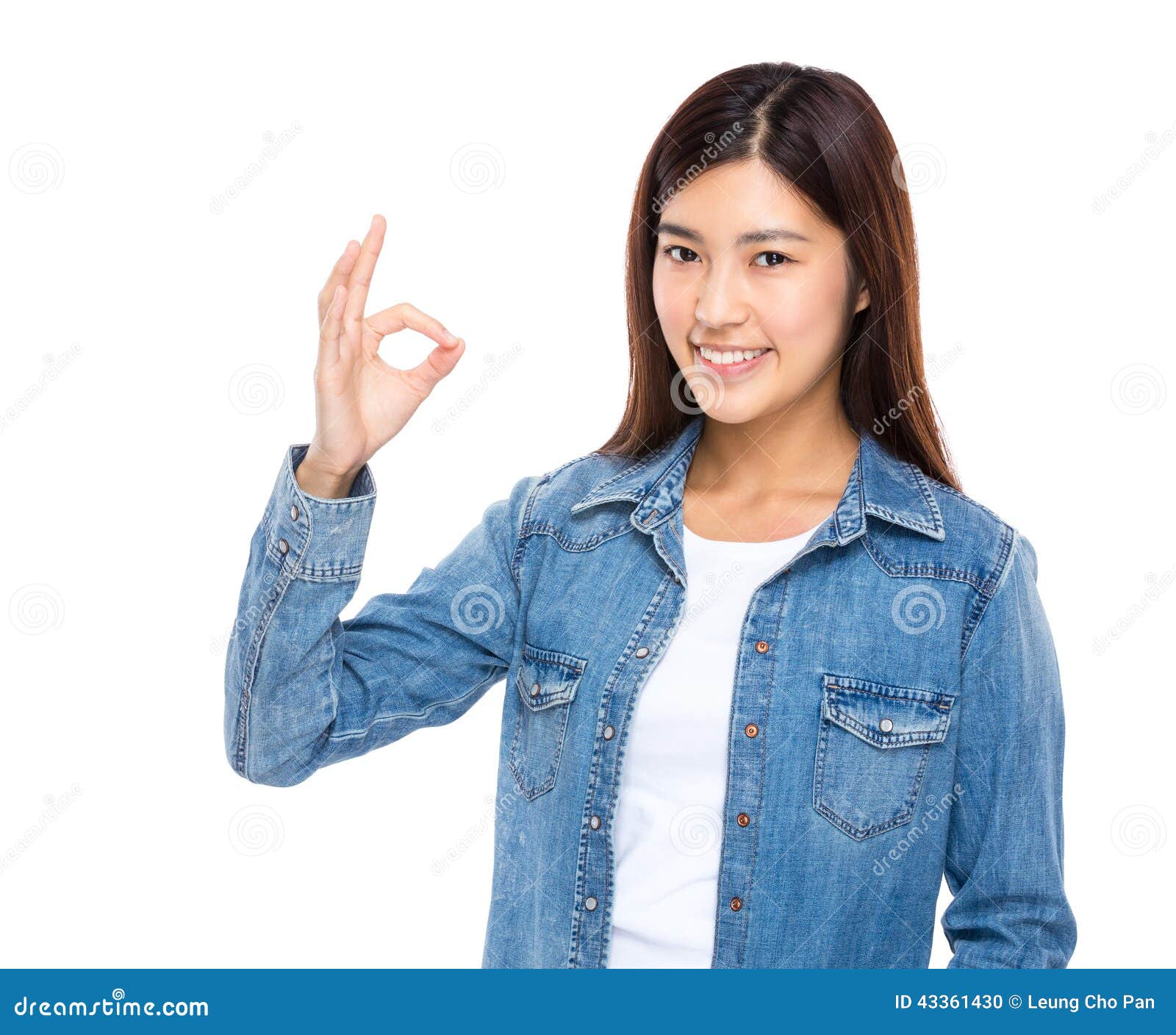 Woman hand with ok sign stock photo. Image of pretty - 43361430