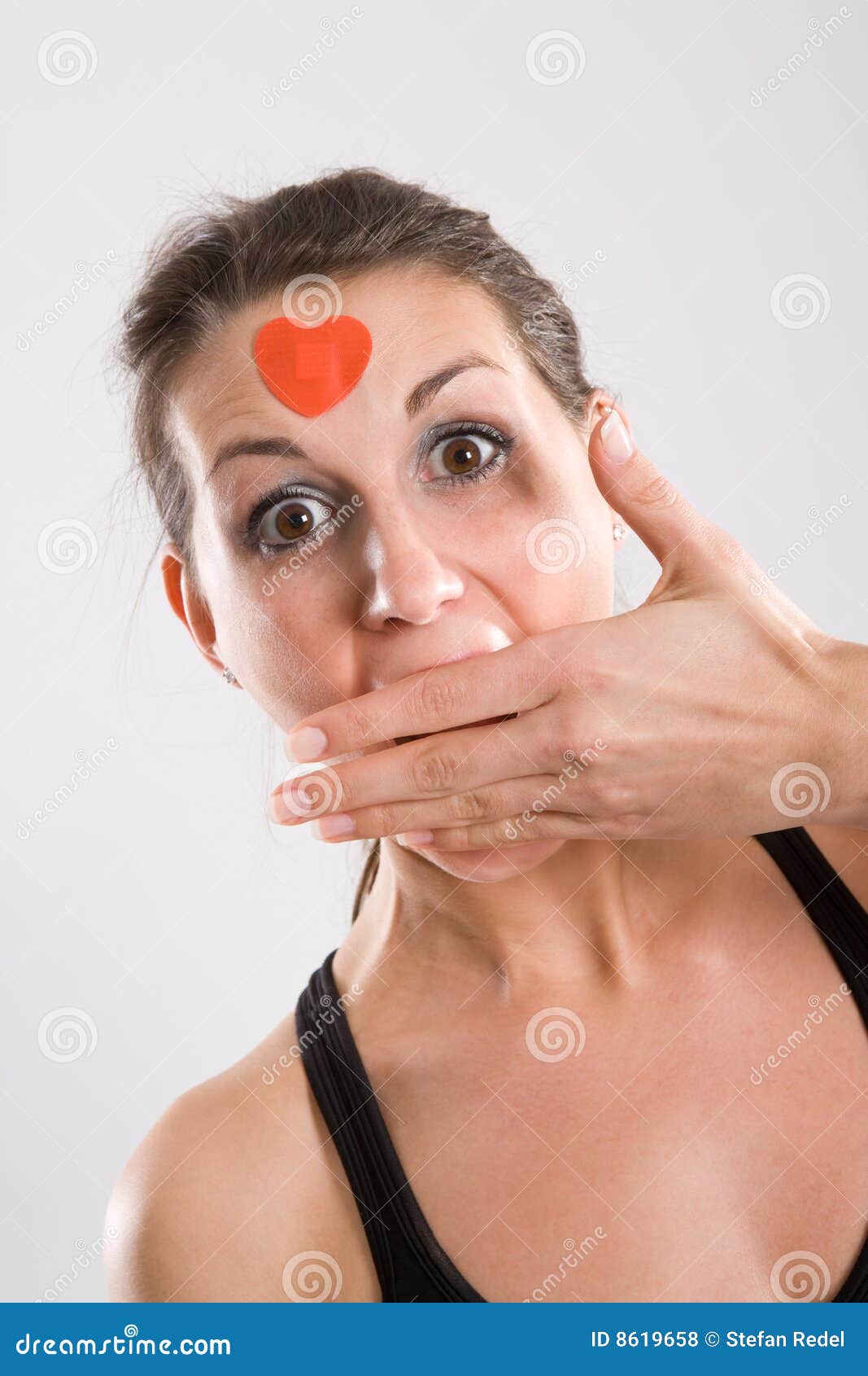 179 Woman Hand Over Head Heart Photos - Free & Royalty-Free Stock ...