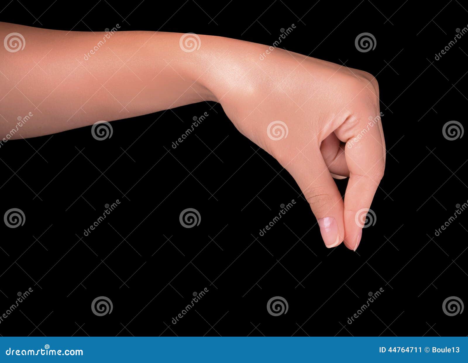 Woman hand pick up object stock image. Image of hand - 44764711