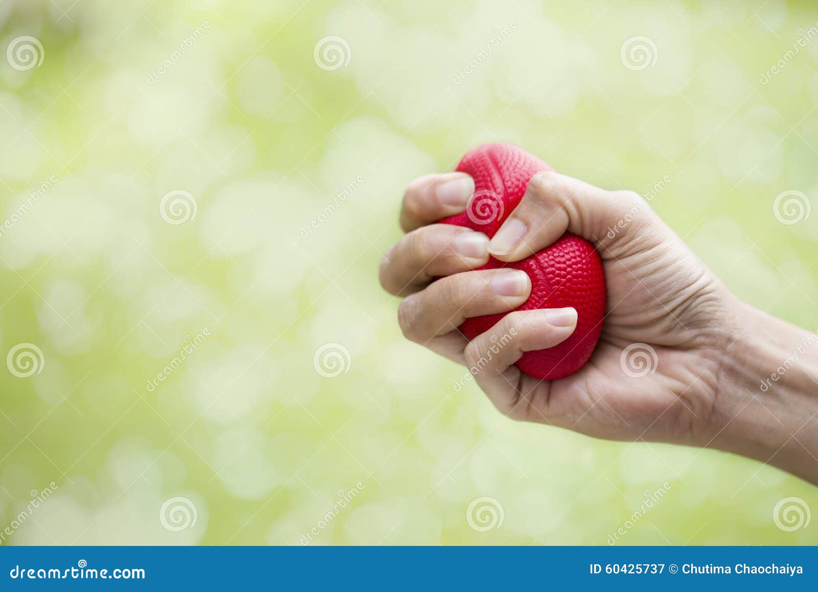 Woman Hand Squeezing a Stress Ball Stock Image - Image of anger, muscle ...