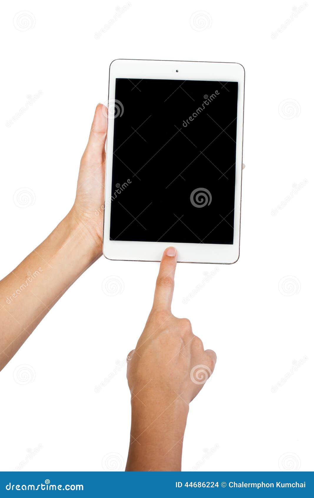 Woman Hand on Tablet Pc, Access for Knowledge Stock Photo - Image of ...