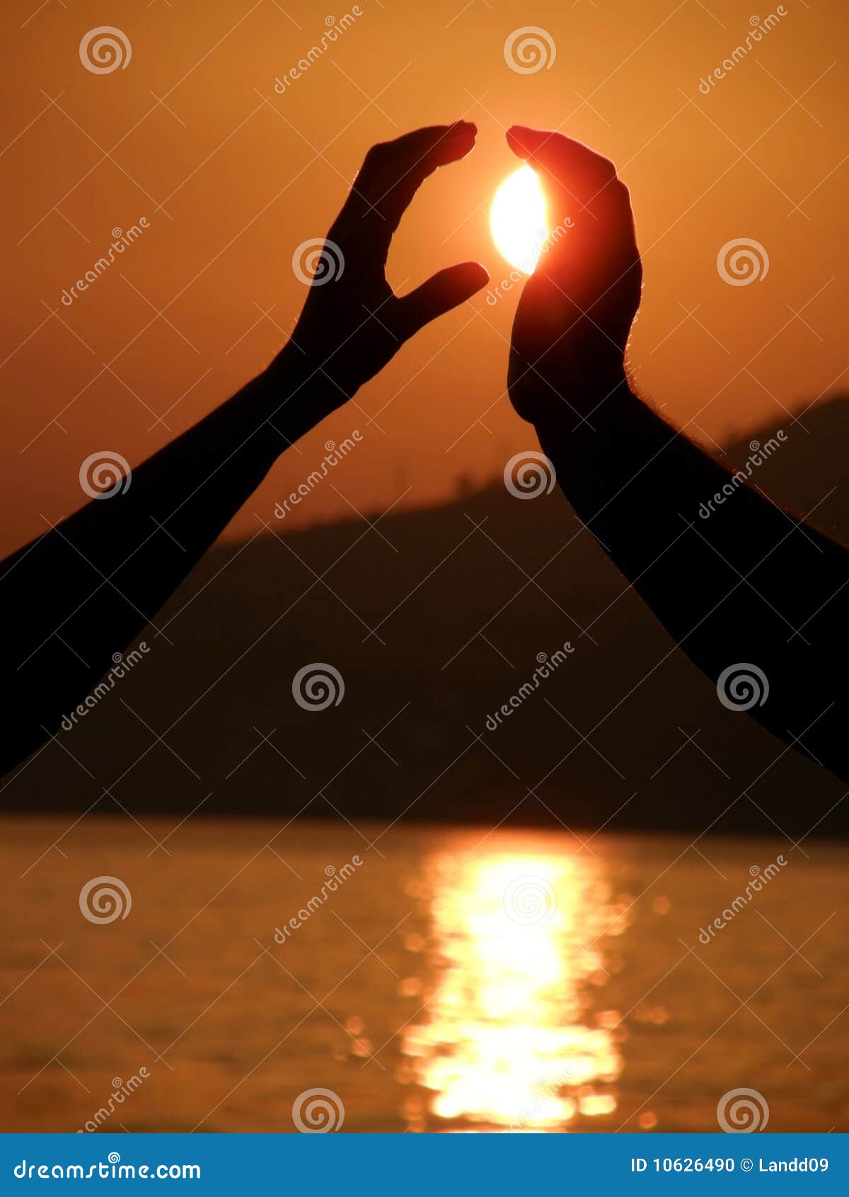 Woman Hand Take a Sun from Man Stock Photo - Image of couple, bright ...