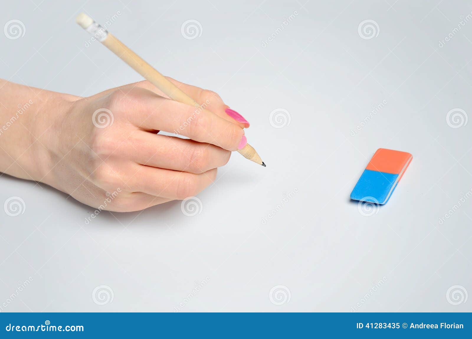 Woman hand write stock image. Image of creativity, human - 41283435