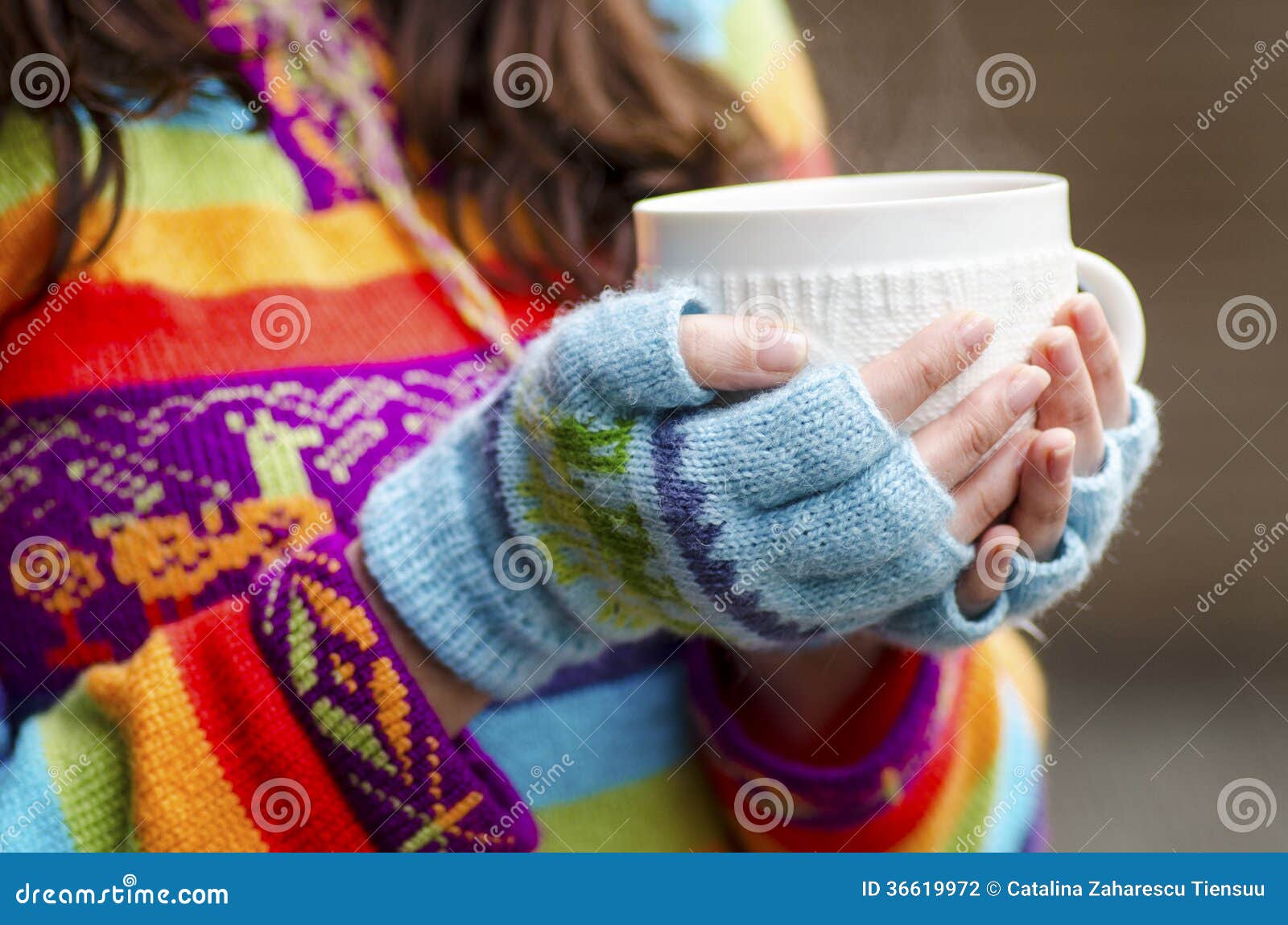 Woman hands with cup stock photo. Image of colorimetry - 36619972